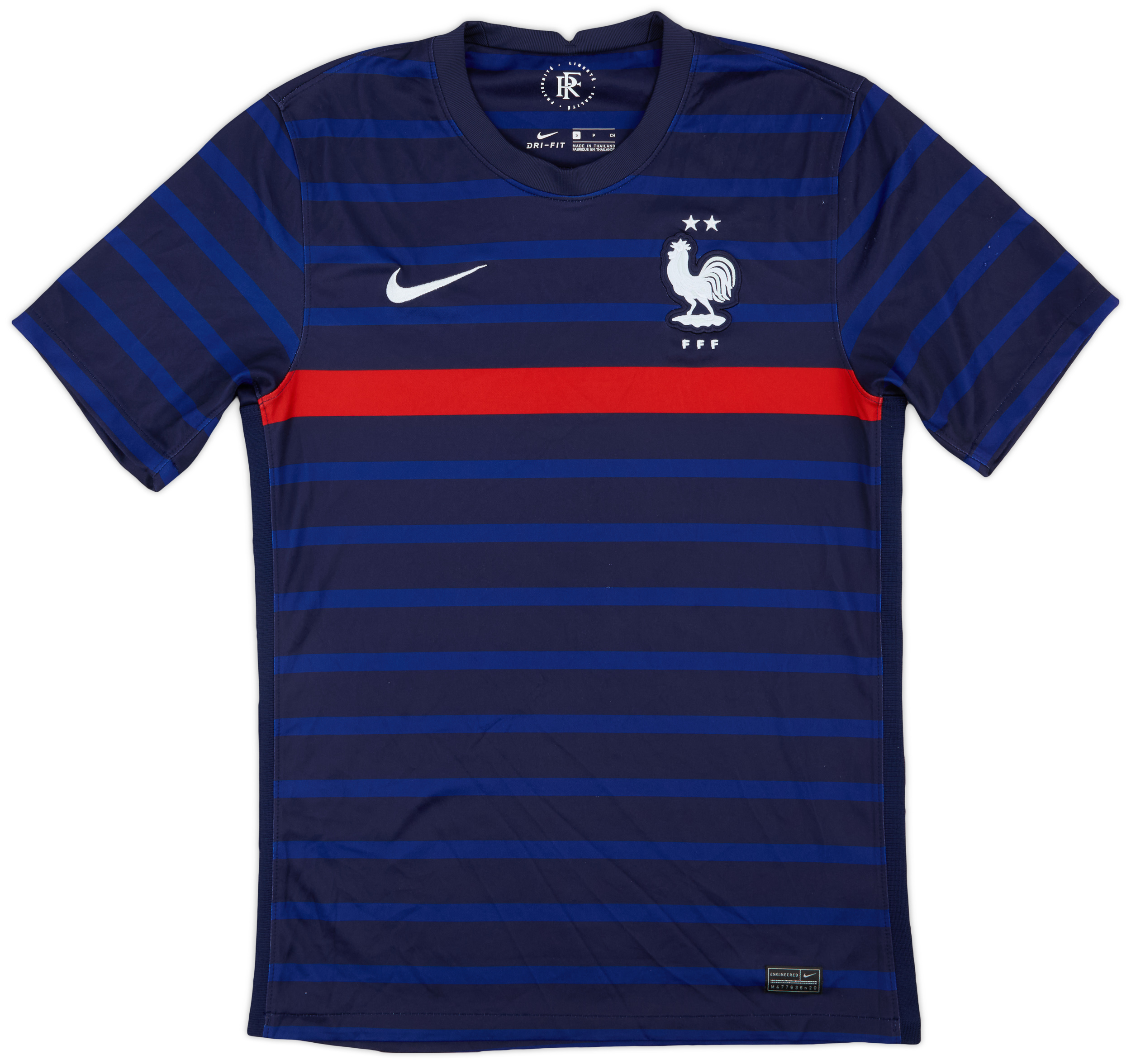 2020-21 France Home Shirt - 9/10 - (S)