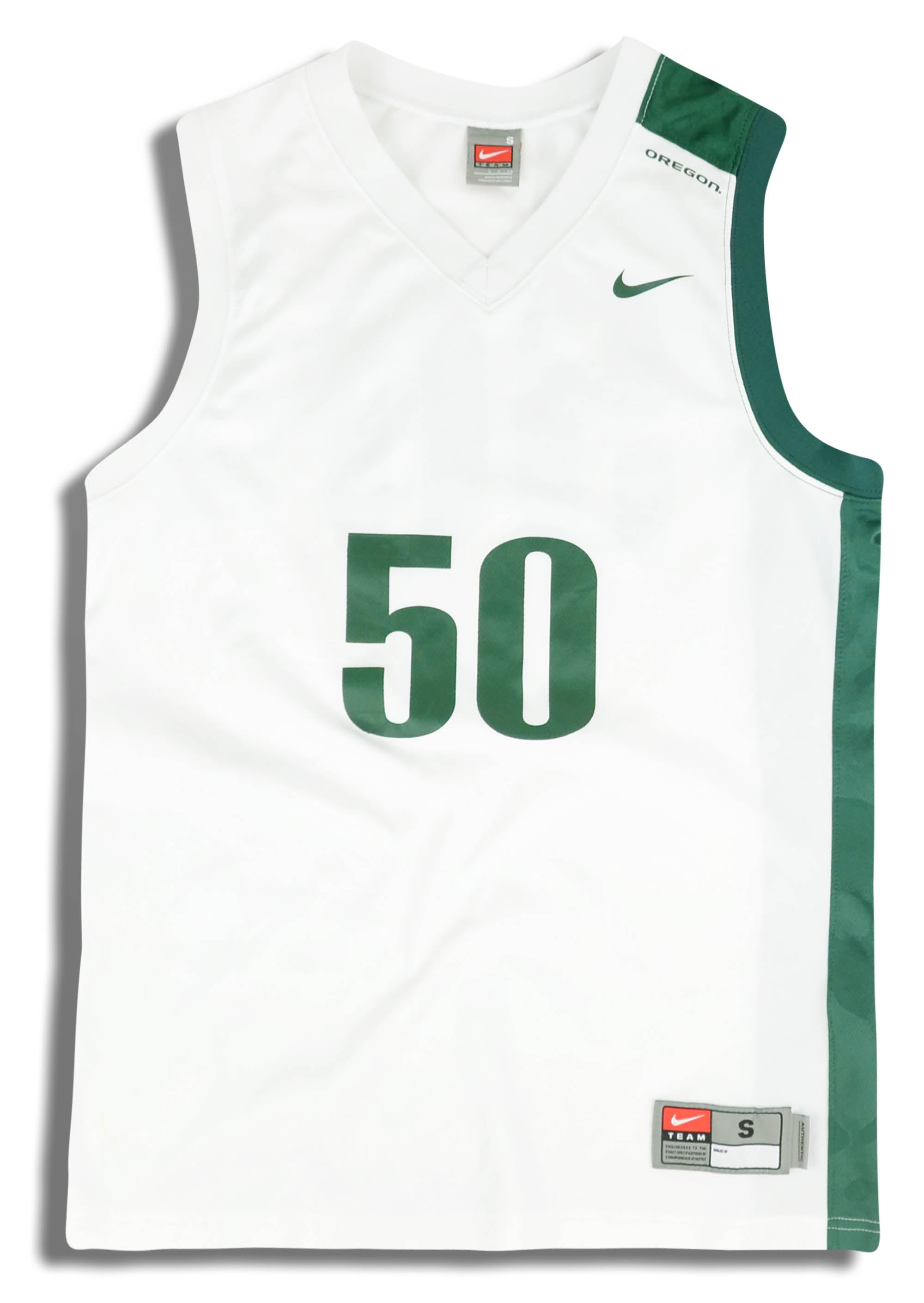 2008-09 Oregon Ducks Catron #50 Nike Jersey (Home) S