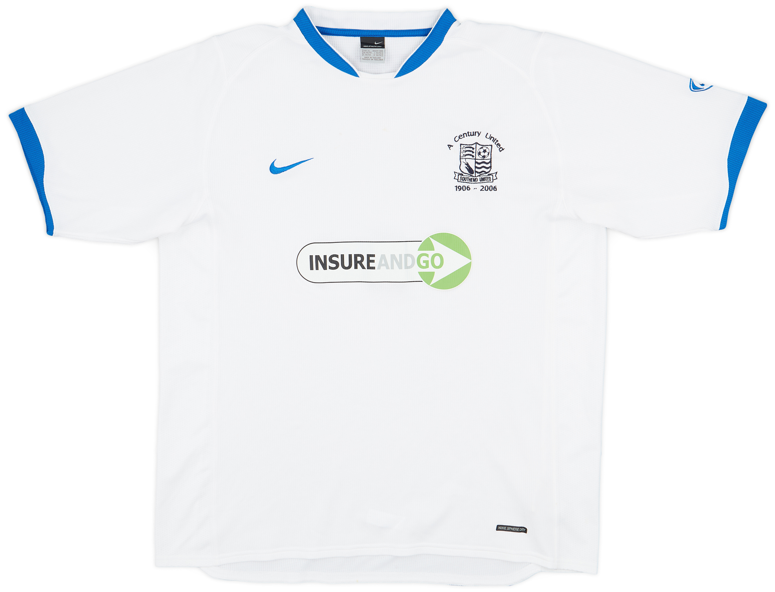 2006-07 Southend Away Shirt - 6/10 - (XL)