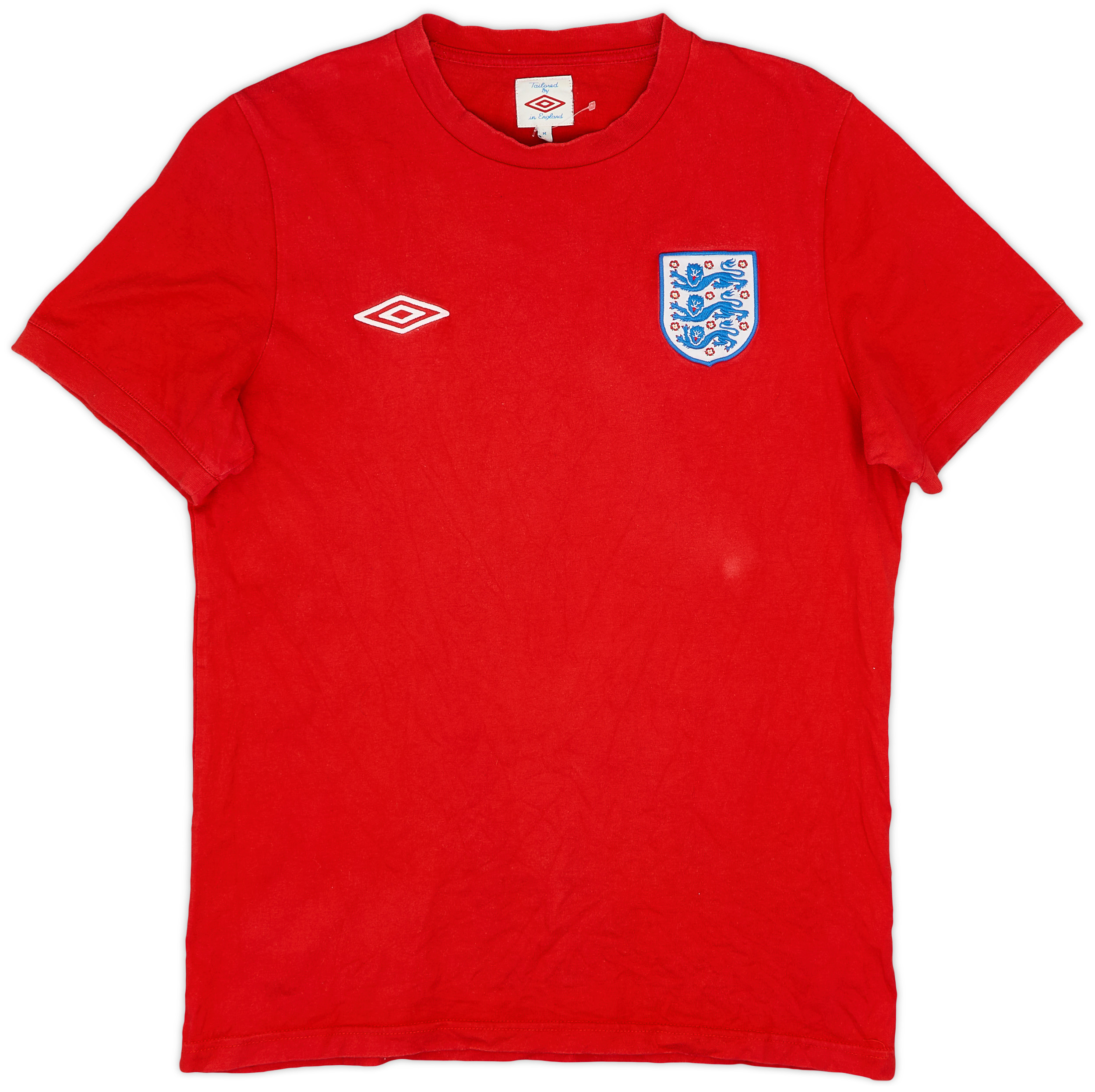 2010 England Umbro Cotton Tee - 8/10 - (M)