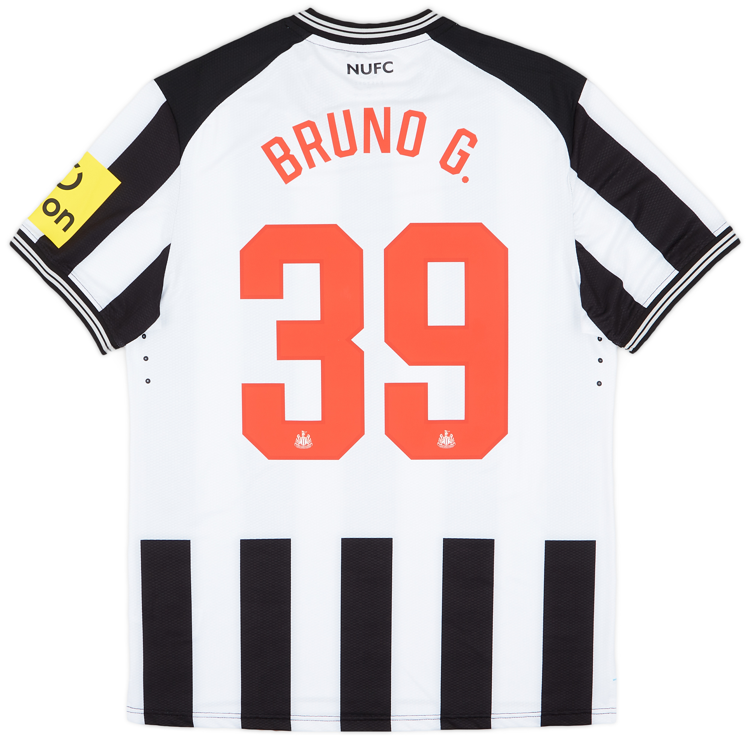 2023-24 Newcastle Player Issue Home European Shirt Bruno G. #39