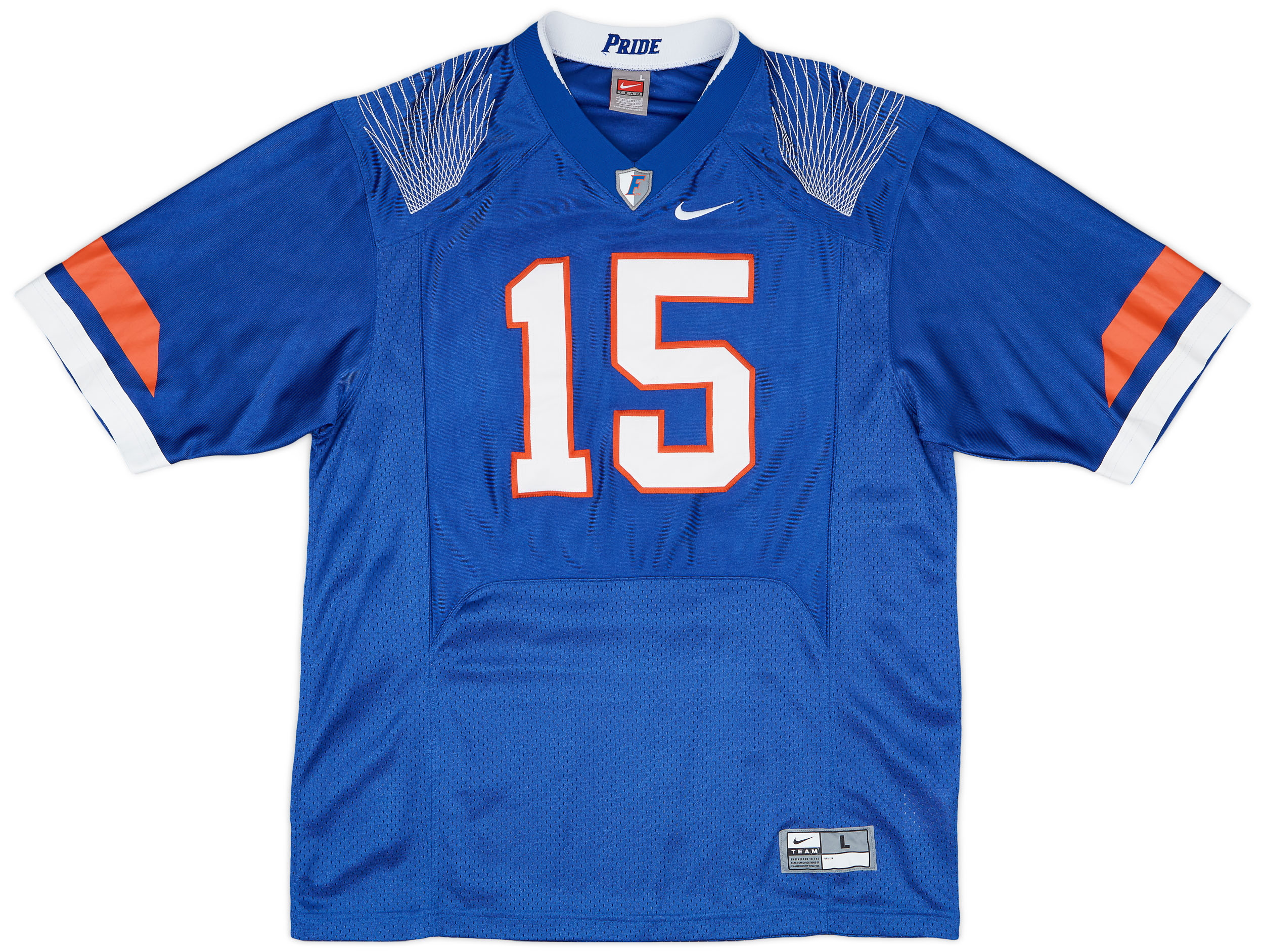 2009 FLorida Gators Tebow #15 Nike Authentic Alternate Jersey - 8/10 - (L)