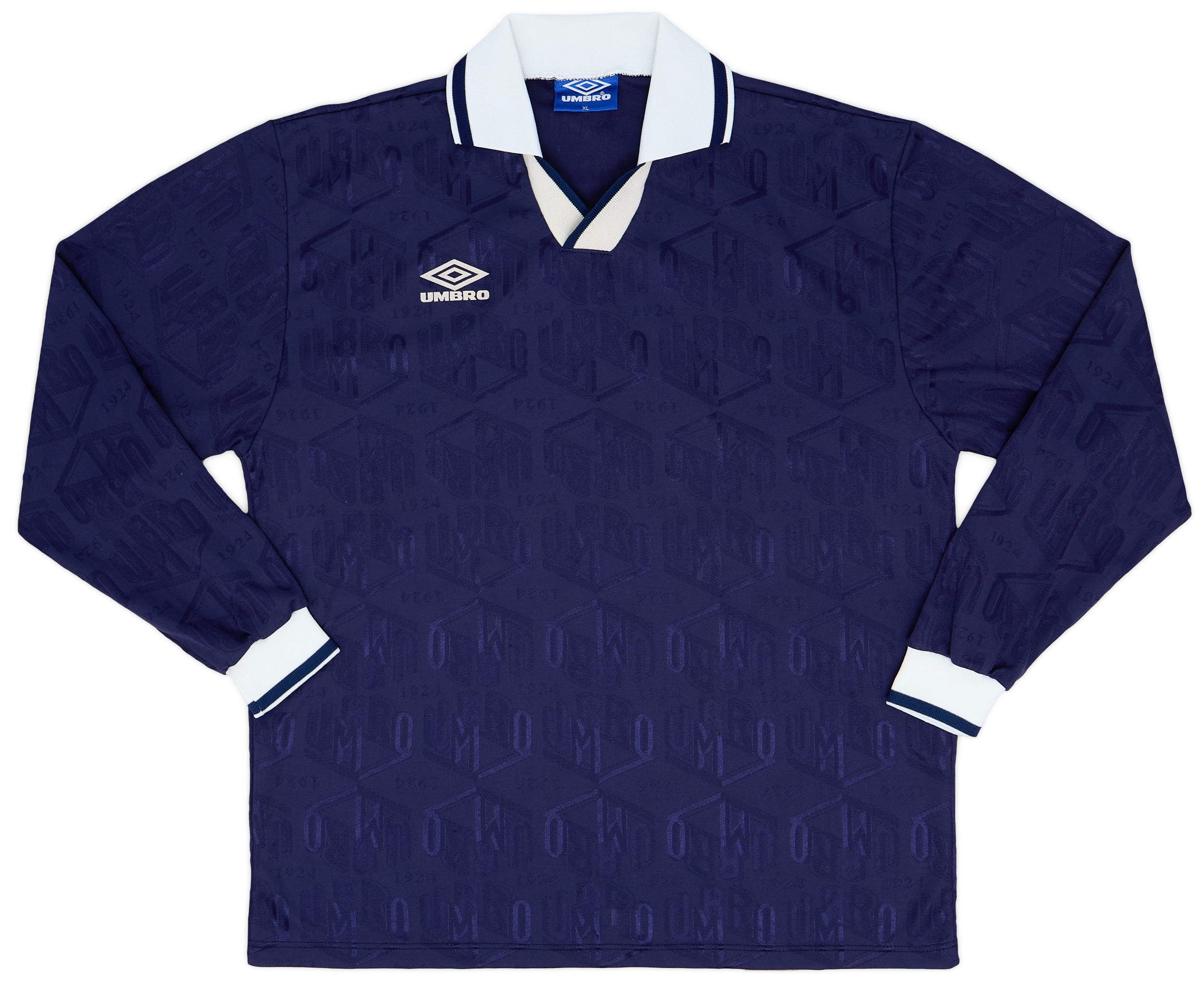 1990s Umbro Template L/S Shirt - 8/10 - (XL)