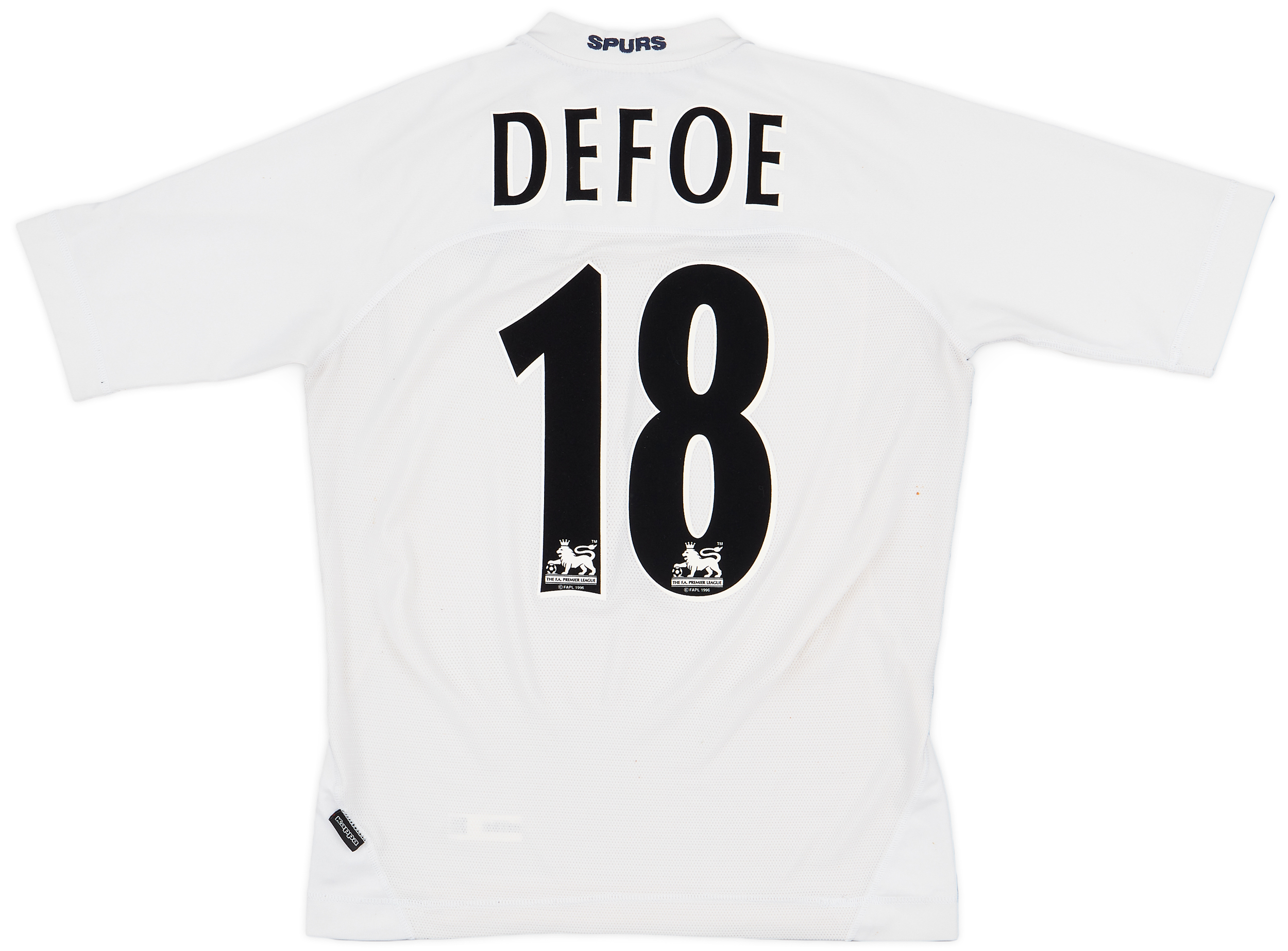 2004-05 Tottenham Home Shirt Defoe #18 - 6/10 - (M)