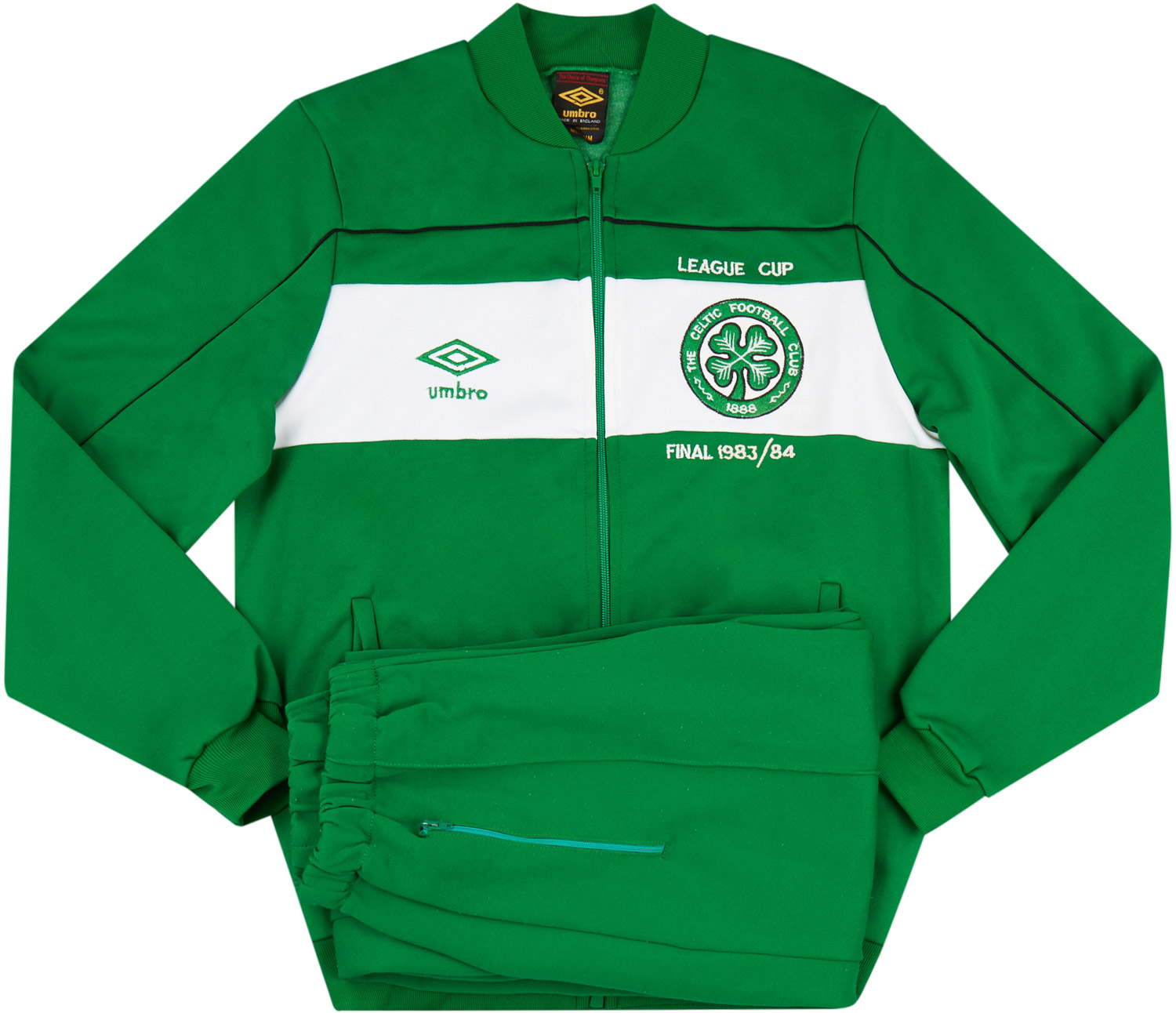 1983-84 Celtic Matc Issue 'League Cup Final' Tracksuit