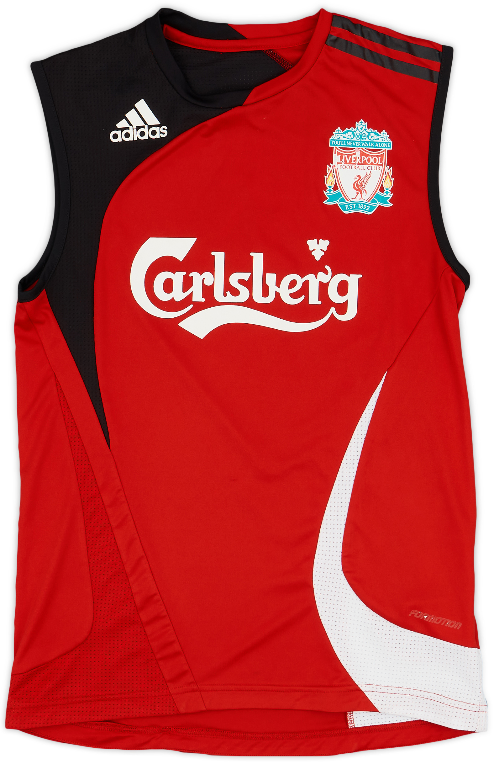 2007-08 Liverpool adidas Formotion Training Vest - 5/10 - (XL.Boys)