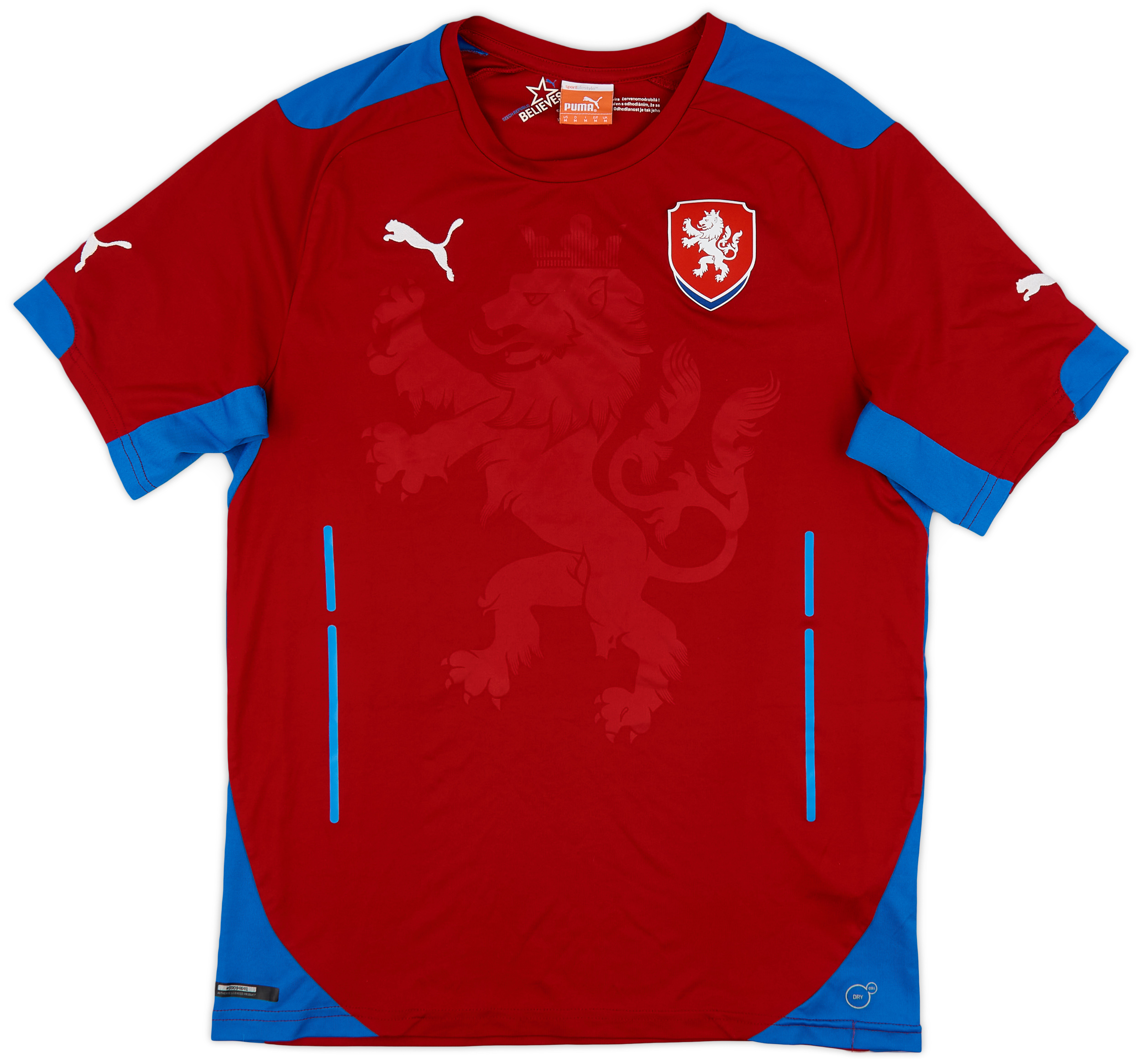 2014-15 Czech Republic Home Shirt - 9/10 - (M)