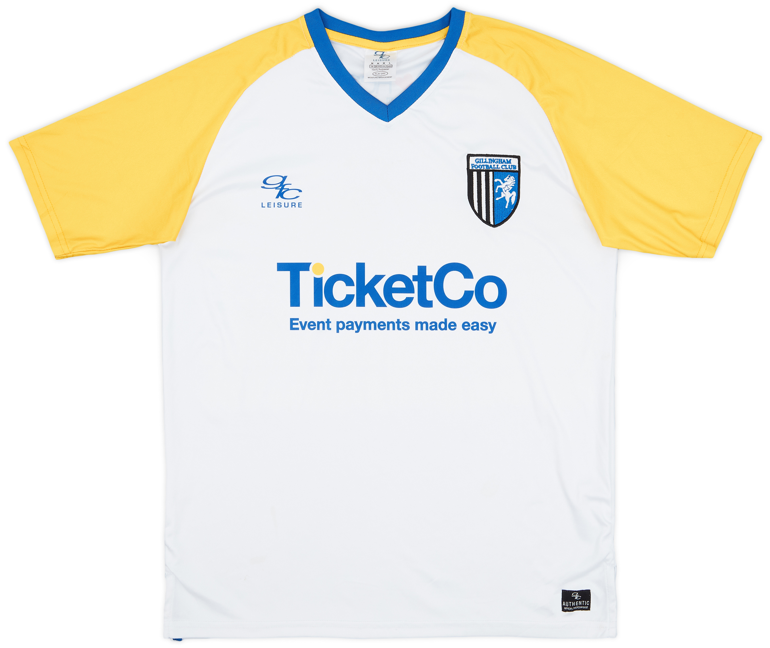 2018-19 Gillingham Away Shirt - 8/10 - (M)