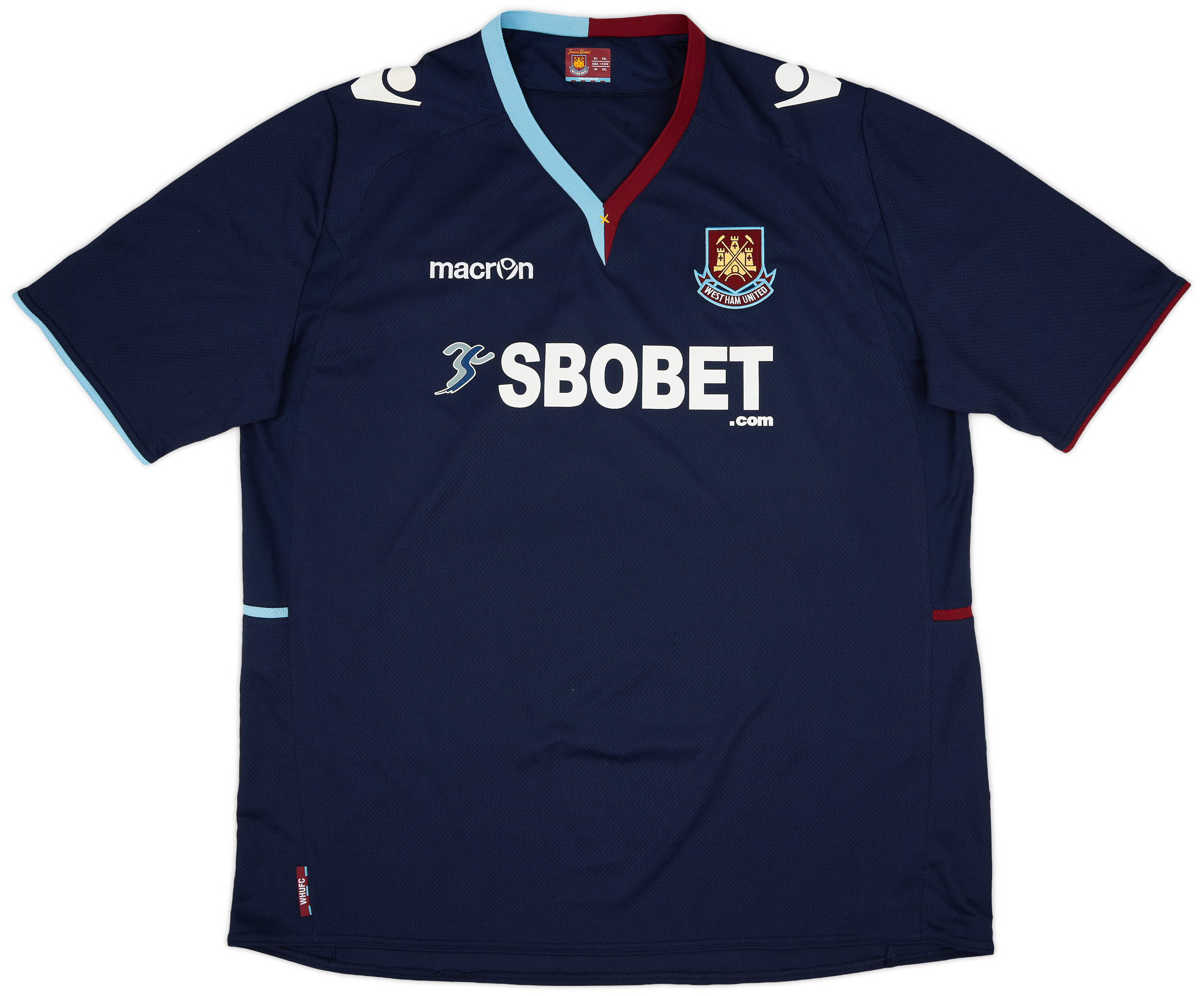2012-13 West Ham Away Shirt - 9/10 - (6XL)