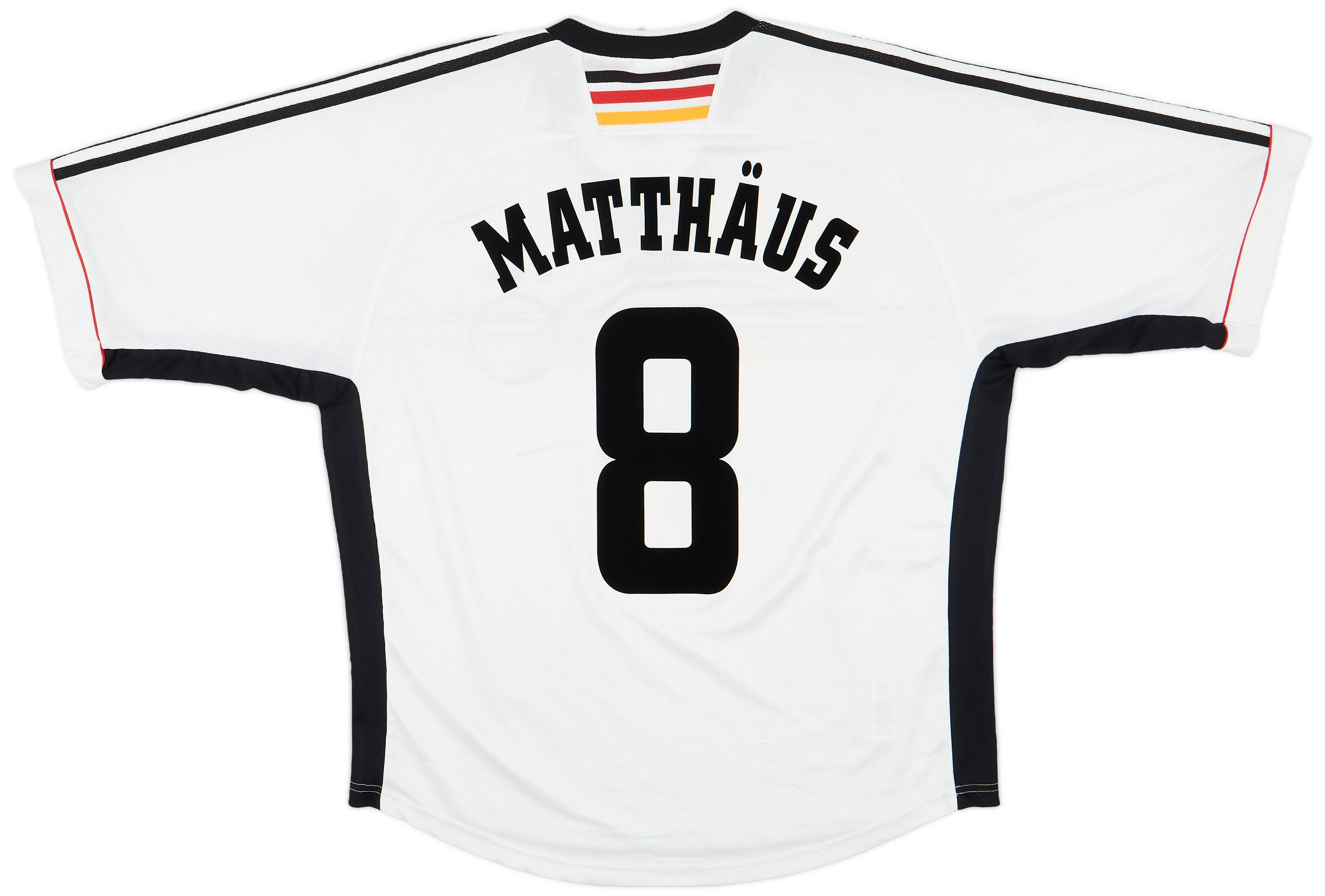 1998-00 Germany Home Shirt Matthaus #8 - 5/10 - (XL)