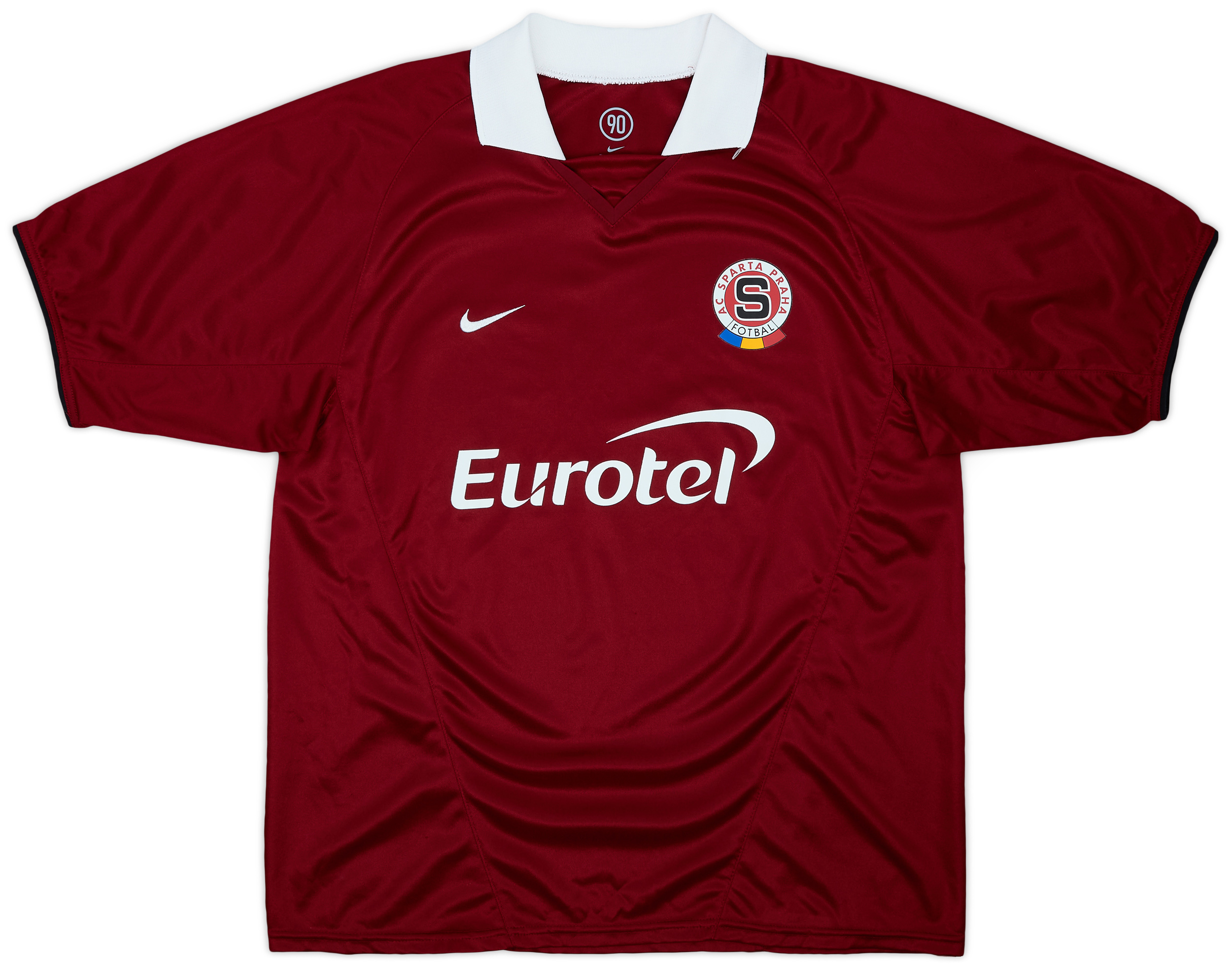 2003-04 Sparta Prague Home Shirt - 9/10 - (M)