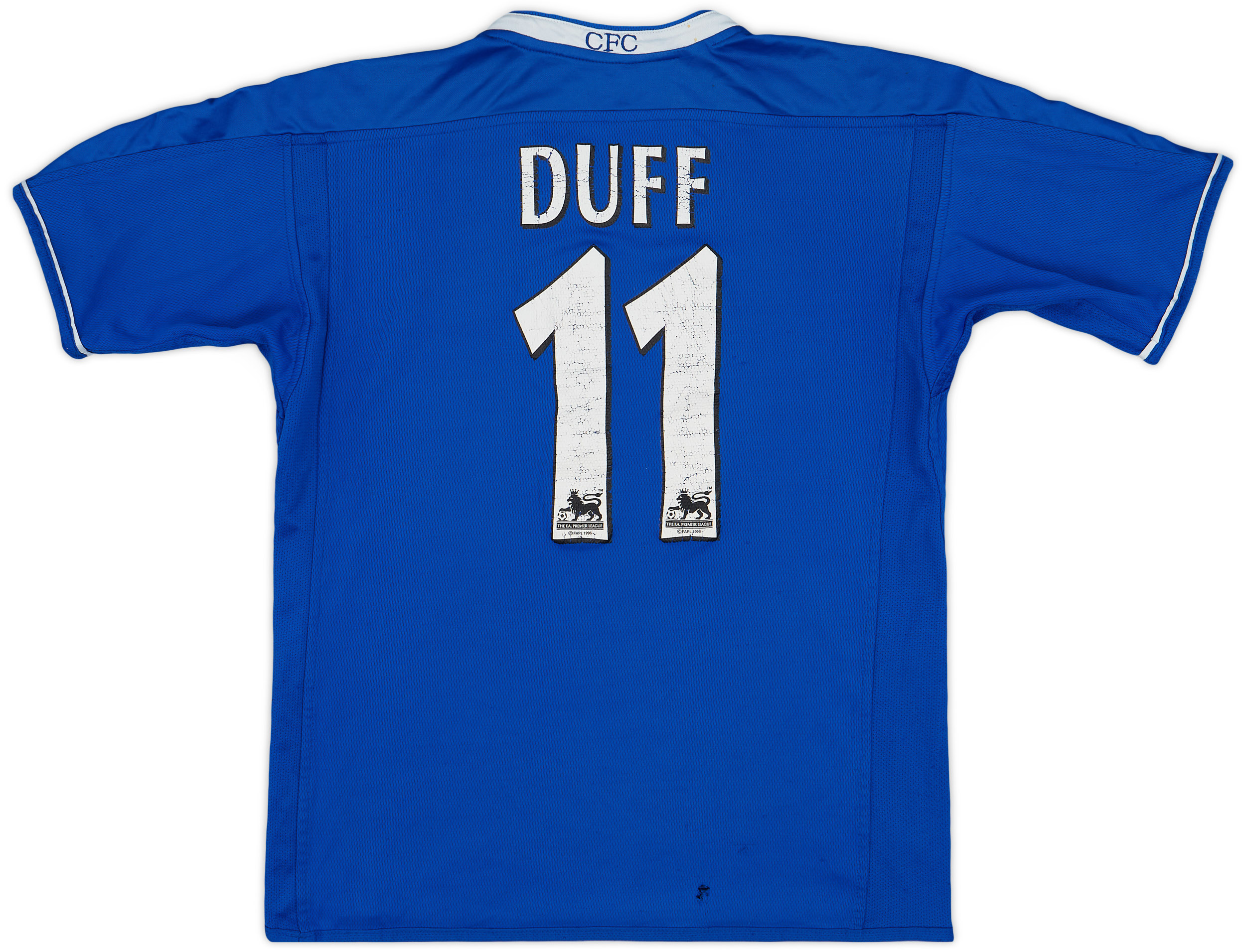 2003-05 Chelsea Home Shirt Duff #11 - 4/10 - (XL.Boys)