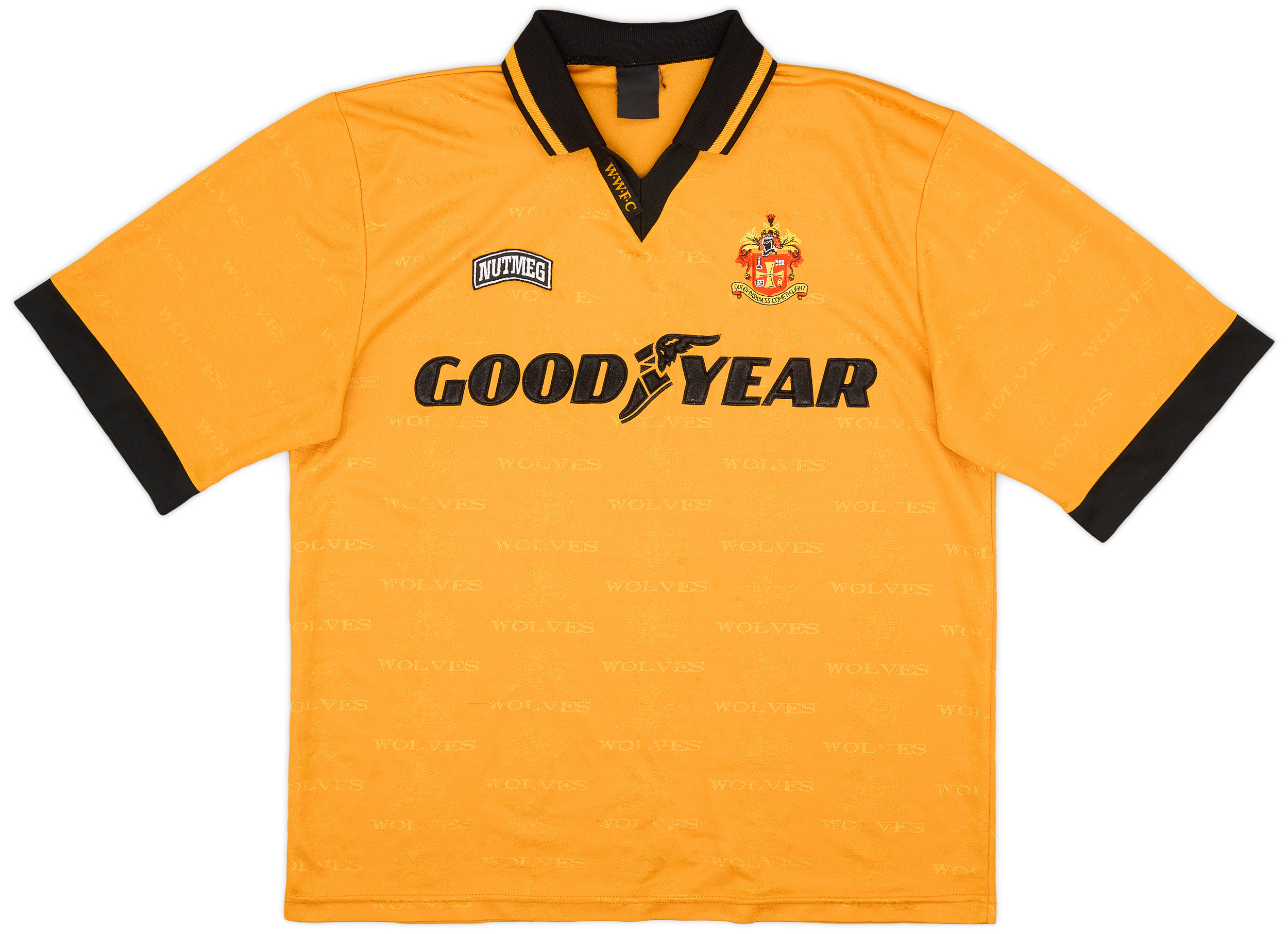 1995-96 Wolves Home Shirt - 8/10 - (L)