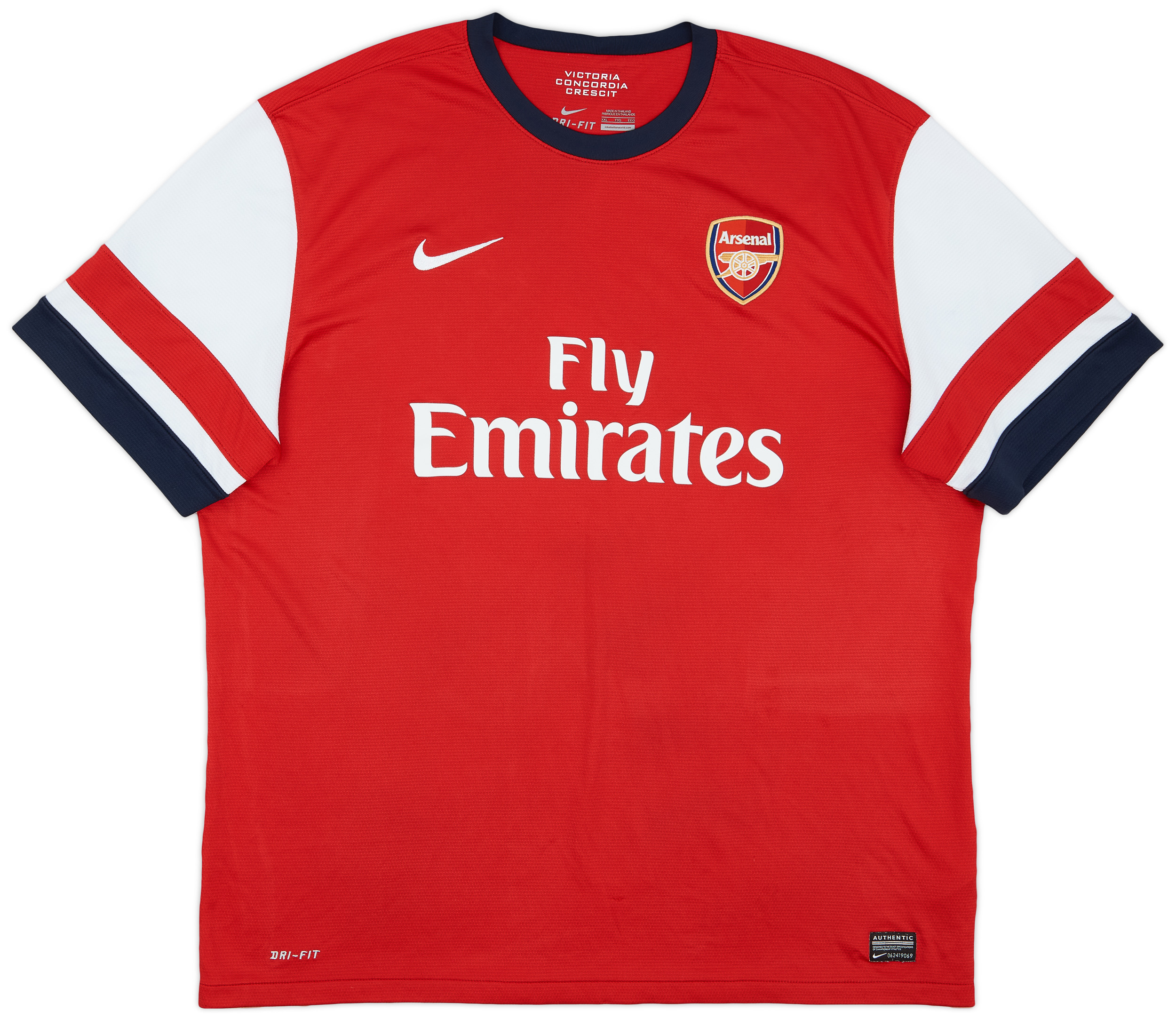 2012-14 Arsenal Home Shirt - 9/10 - (XXL)