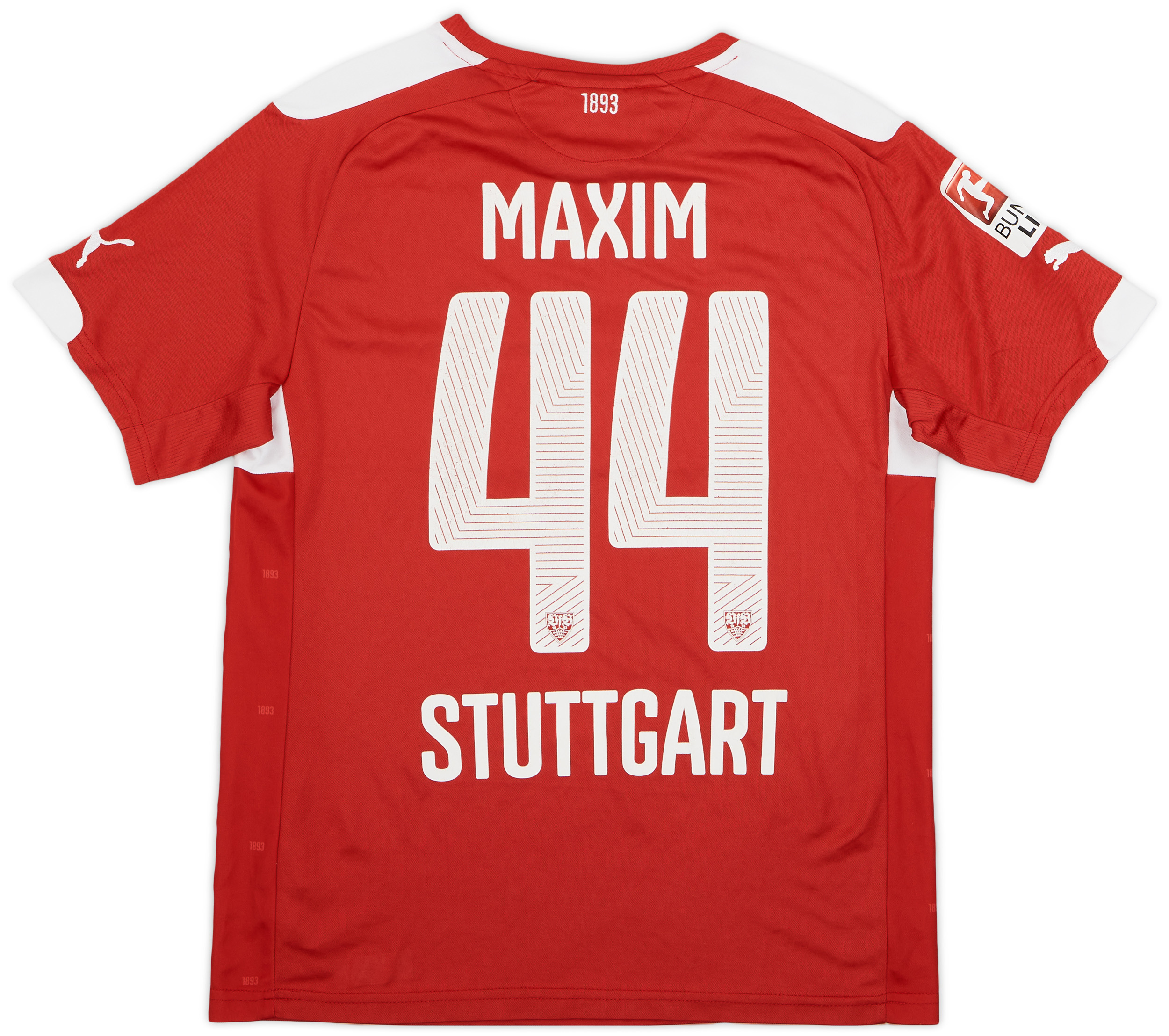 2014-15 Stuttgart Away Shirt Maxim #44 - 6/10 - (M)