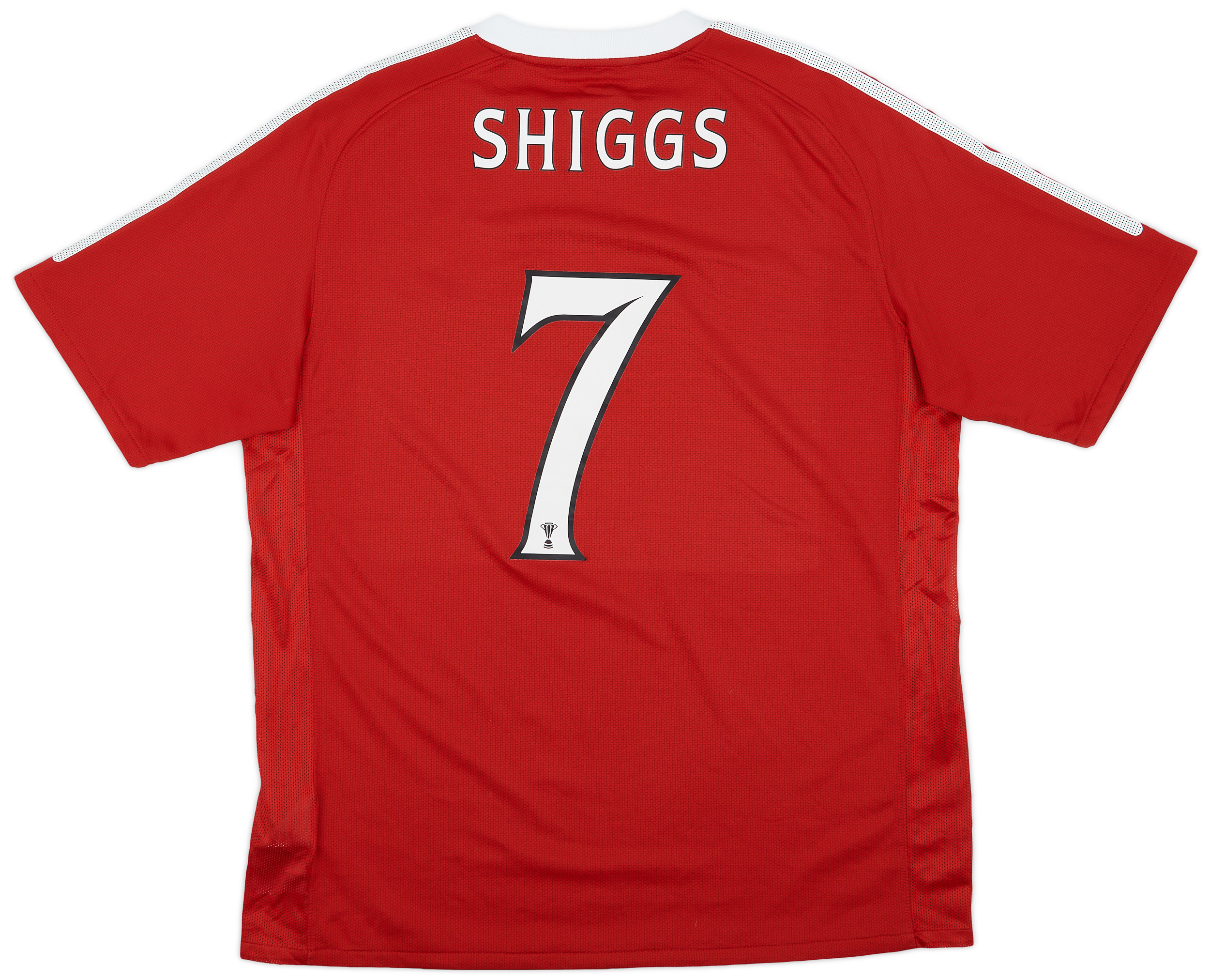 2010-11 Aberdeen Home Shirt Shiggs #7 - 8/10 - (L)