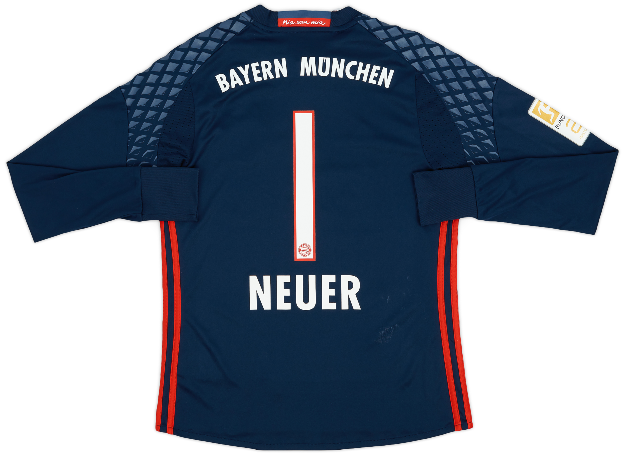 2016-17 Bayern Munich GK Shirt Neuer #1 - 7/10 - (L.Boys)