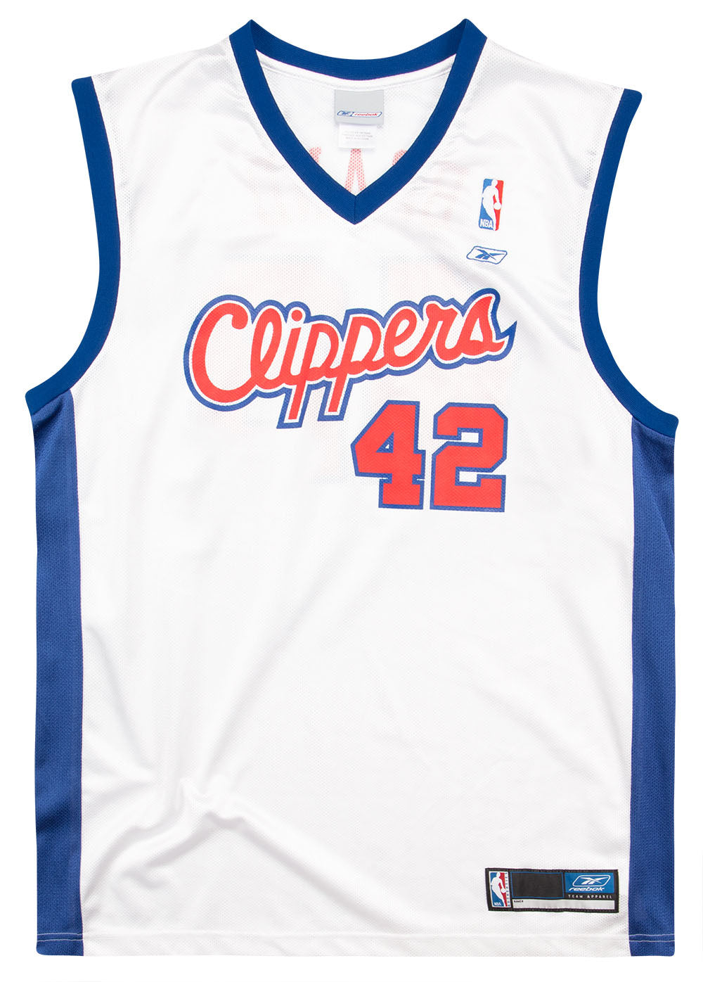 2002-06 LA Clippers Brand #42 Reebok Jersey (Home) L