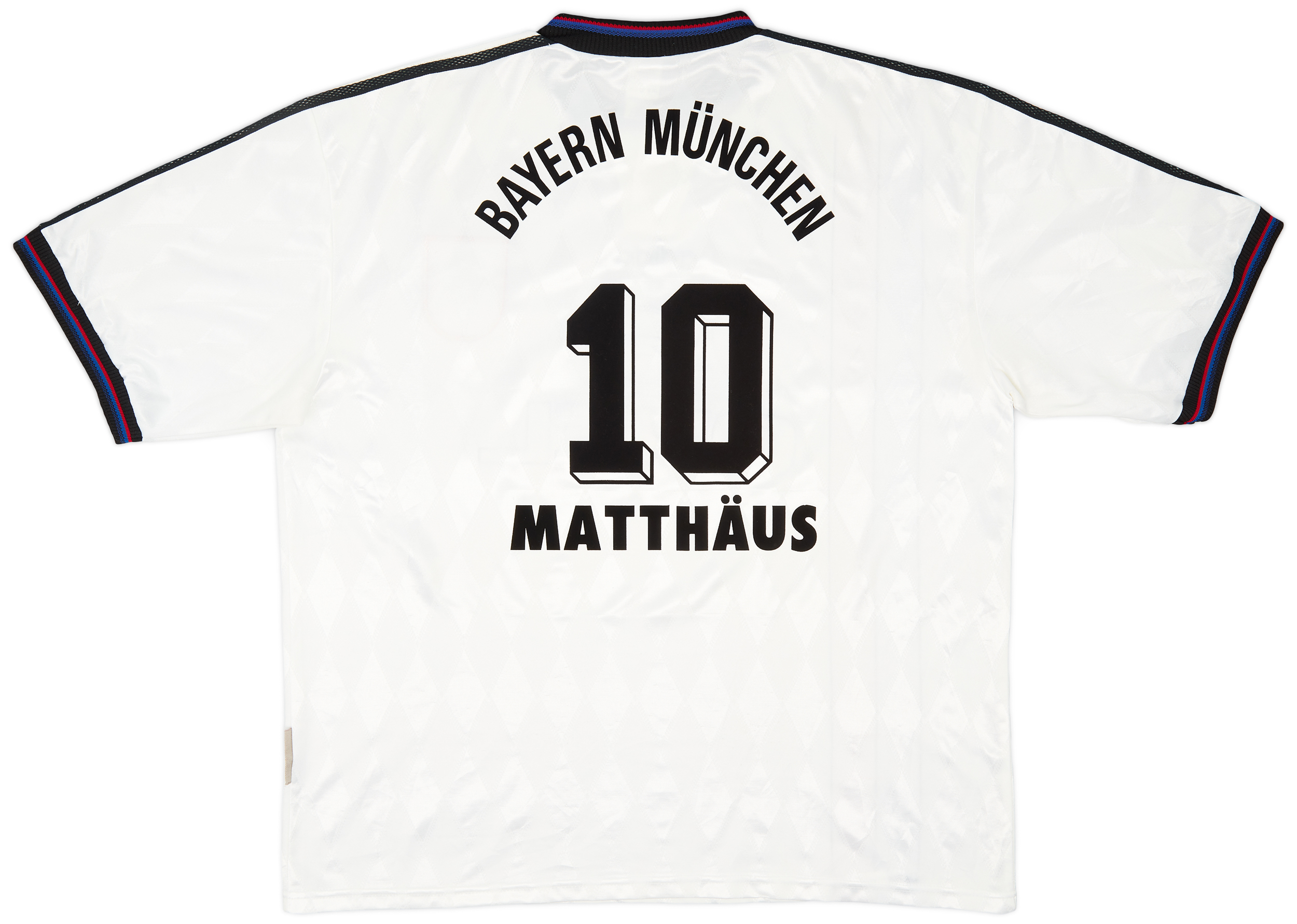 1996-98 Bayern Munich Away Shirt Matthaus #10 - 8/10 - (XXL)