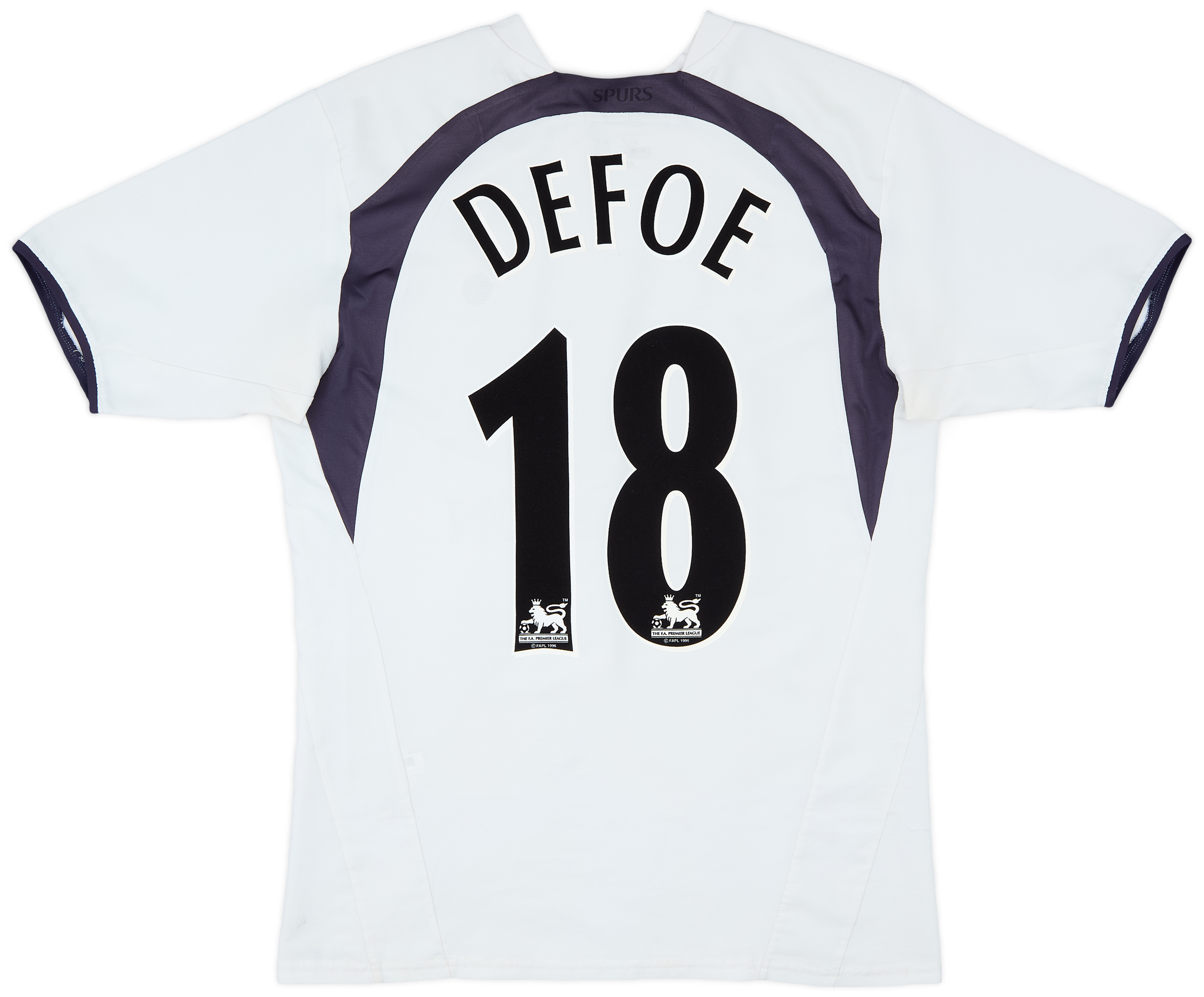 2006-07 Tottenham Home Shirt Defoe #18 - 7/10 - (S)