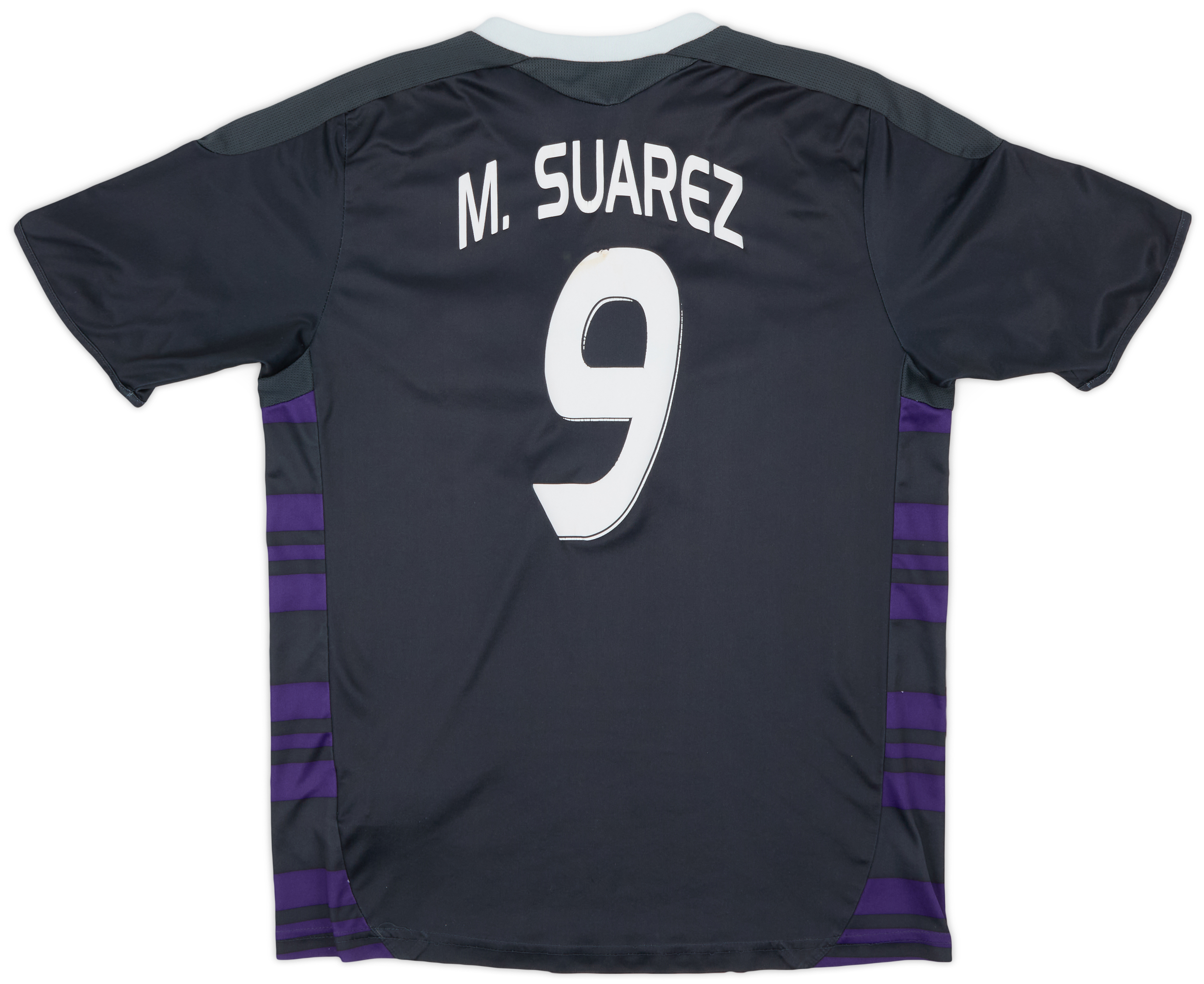 2009-10 Anderlecht Away Shirt M. Suarez #9 - 6/10 - (M.Boys)
