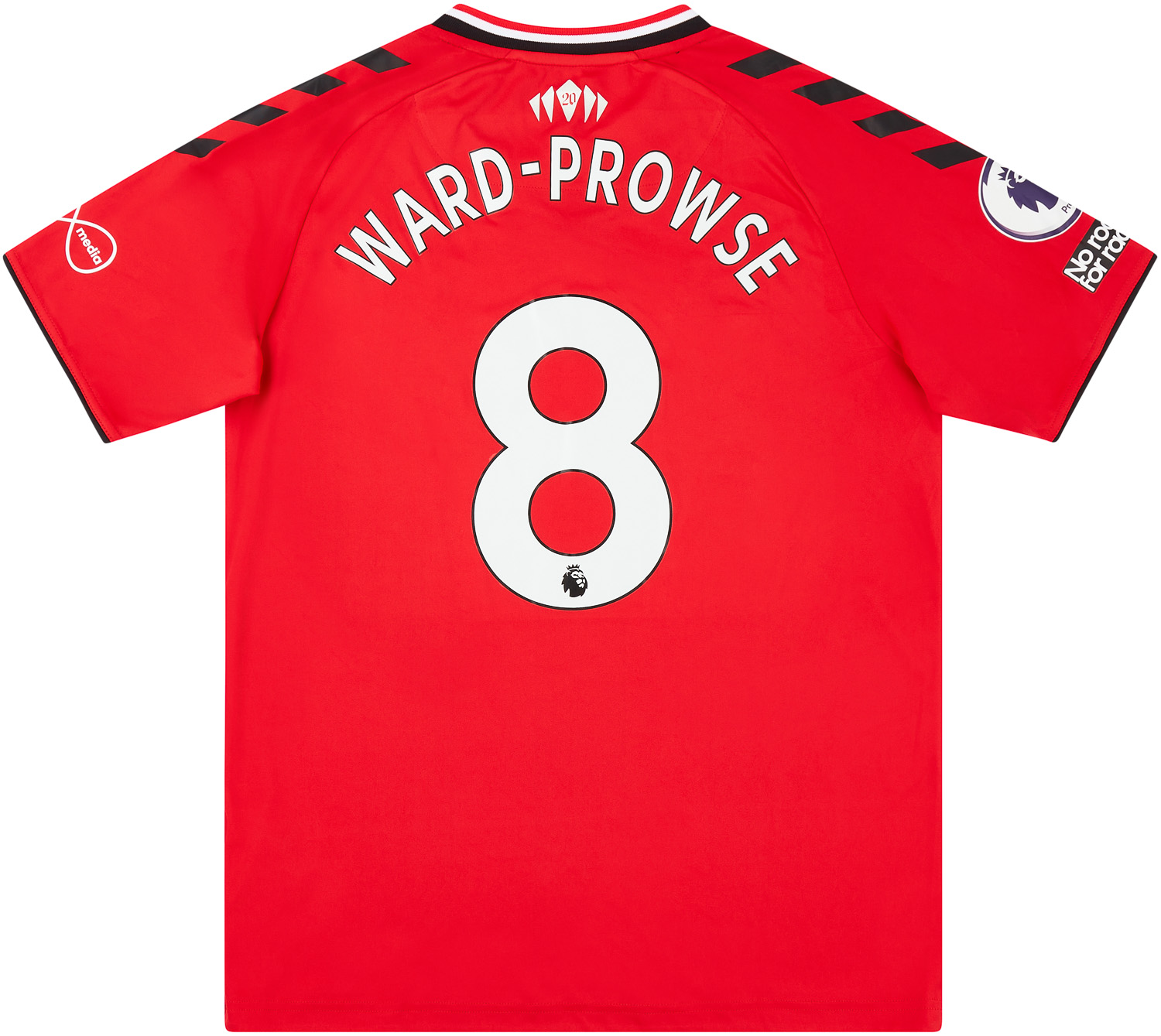 2021-22 Southampton Match Issue Home Shirt Ward-Prowse #8 (v Man Utd)