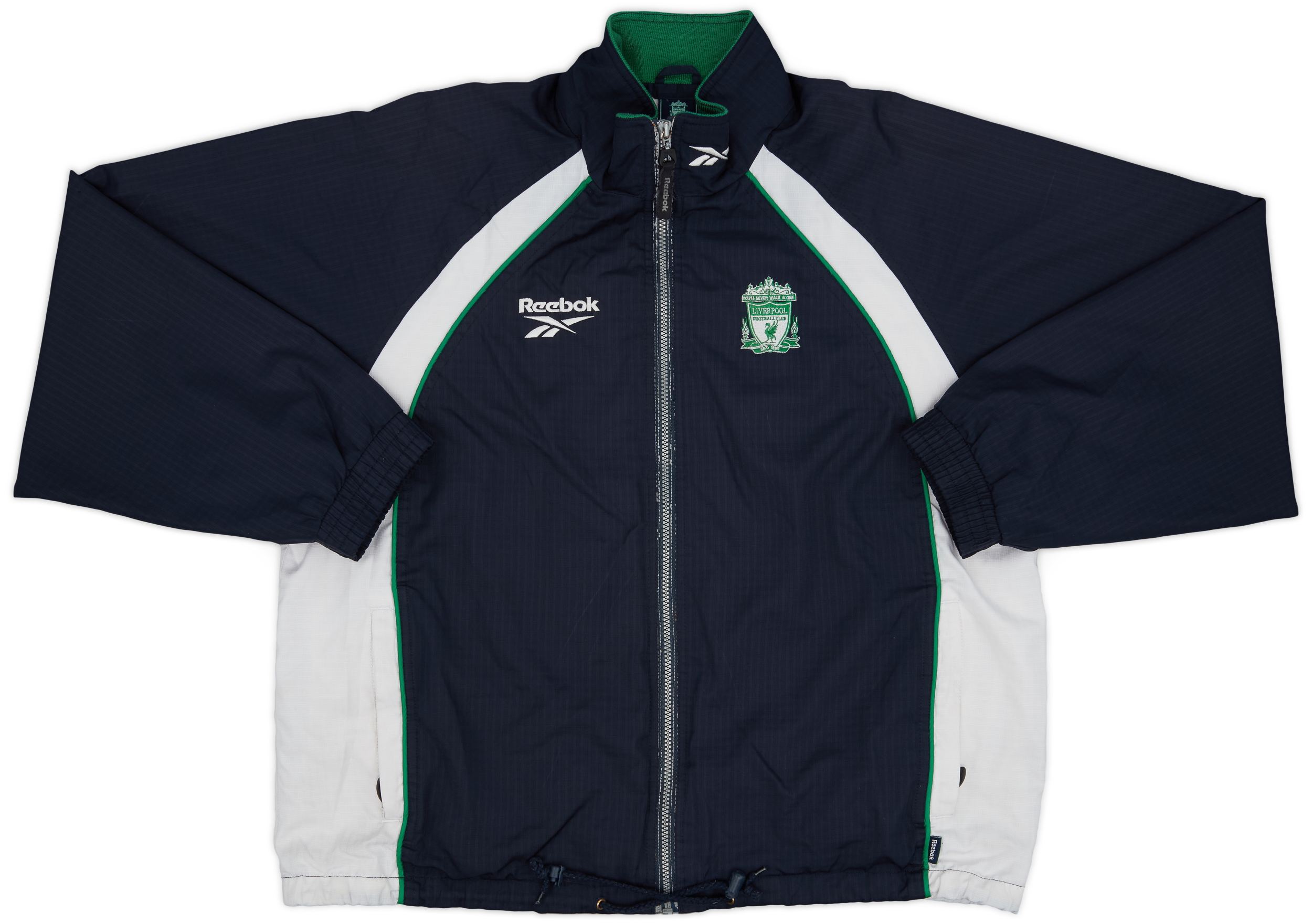1999-01 Liverpool Reebok Track Jacket - 6/10 - (M)