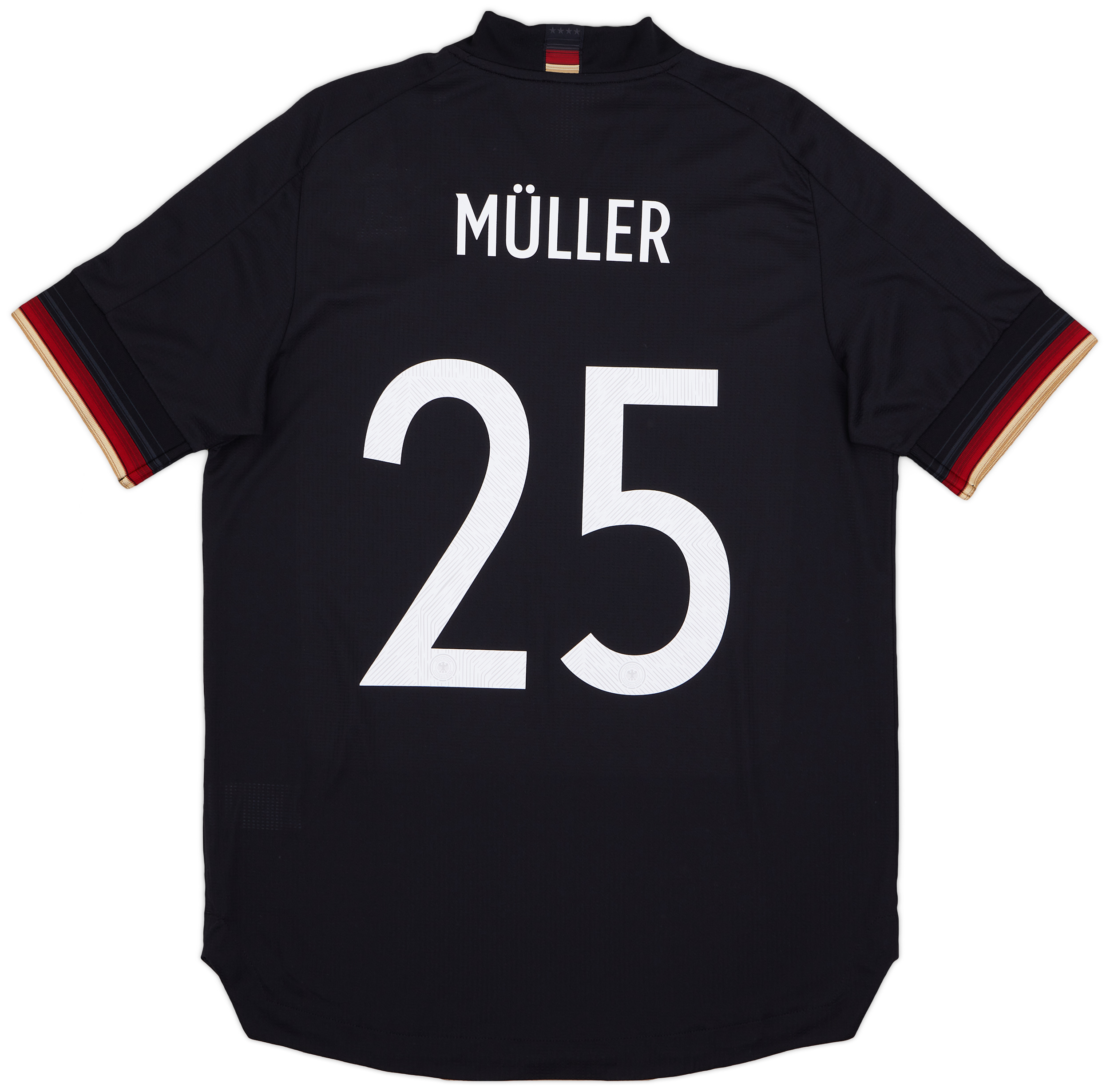 2020-21 Germany Authentic Away Shirt Muller #25 - 9/10 - (L)