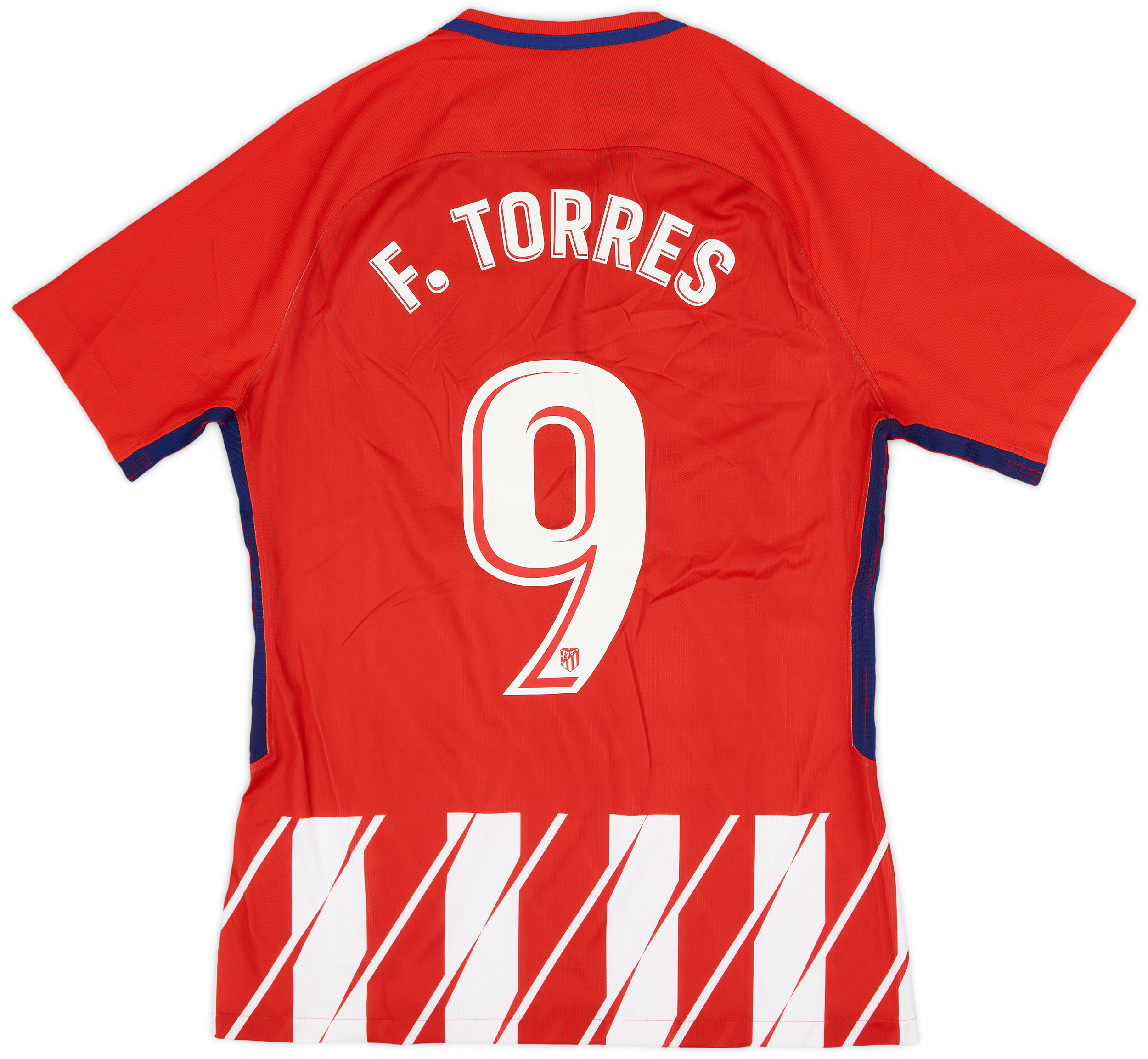 2017-18 Atletico Madrid Home Shirt F.Torres #9 (L)