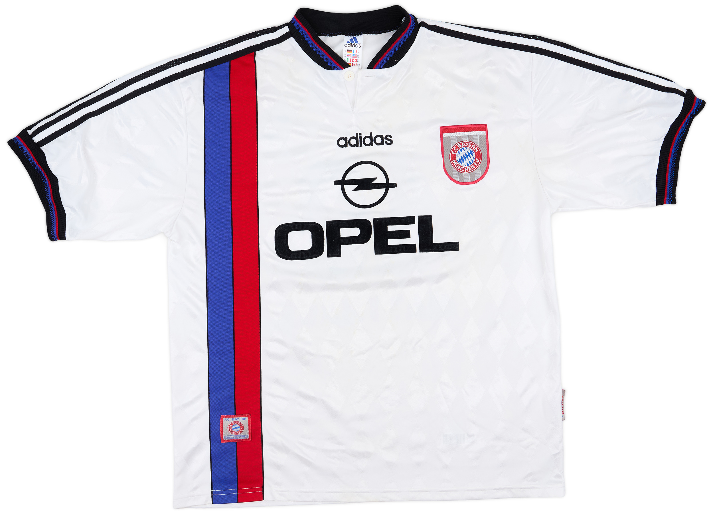 1996-98 Bayern Munich Away Shirt Matthaus #10 - 6/10 - (XL) 1996-98 Bayern Munich Away Shirt Matthaus #10 - 6/10 - (XL)