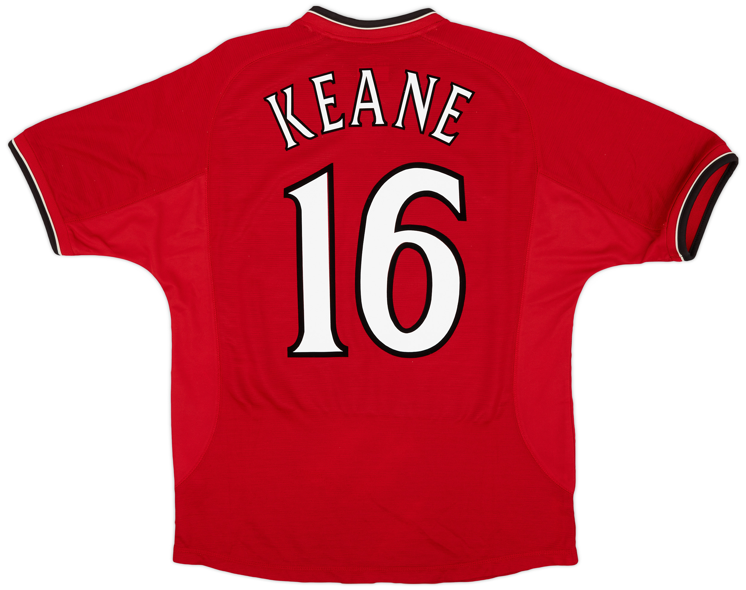 2000-02 Manchester United Home Shirt Keane #16 - 7/10 - (M)