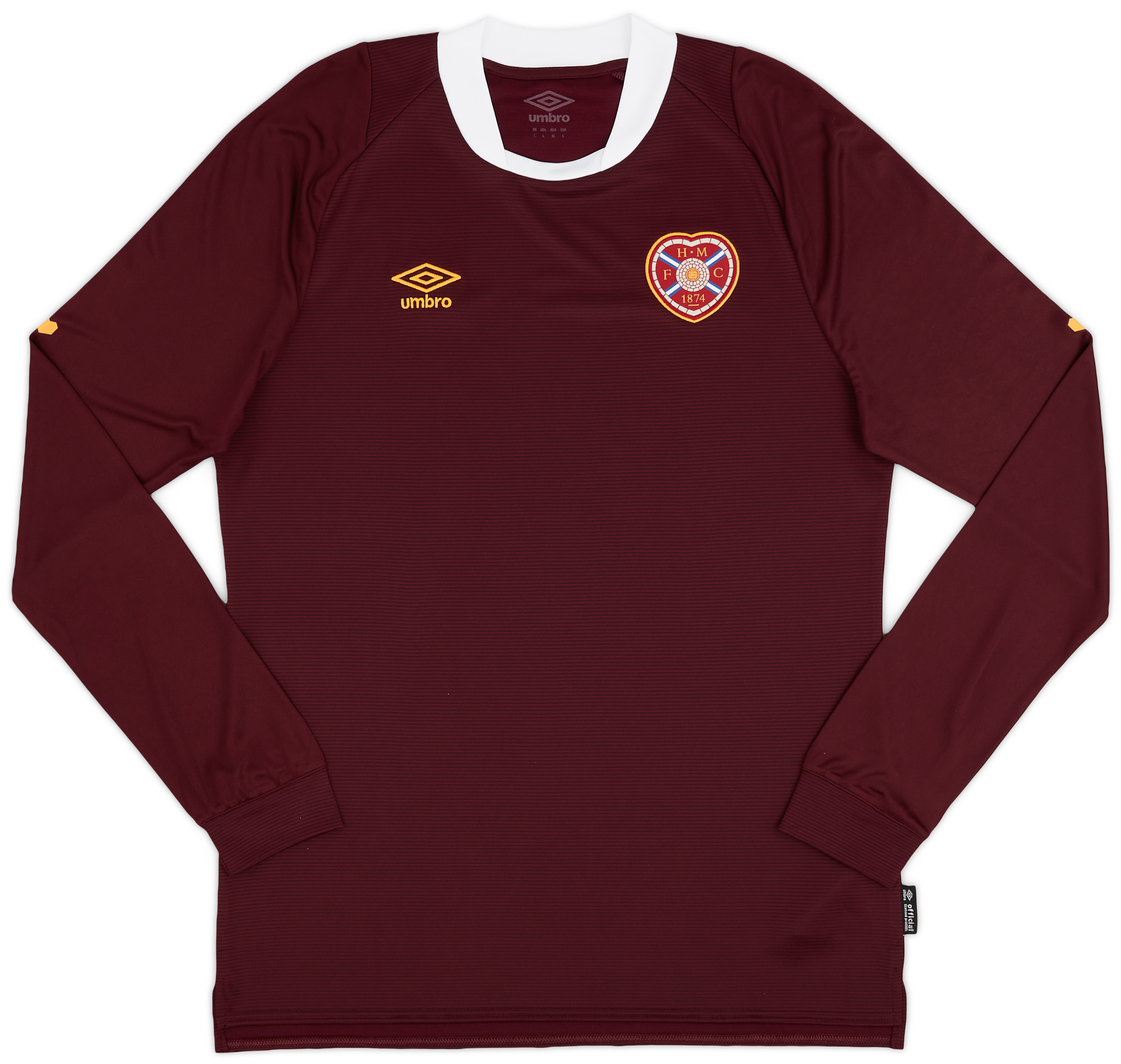 2022-23 Hearts Home L/S Shirt