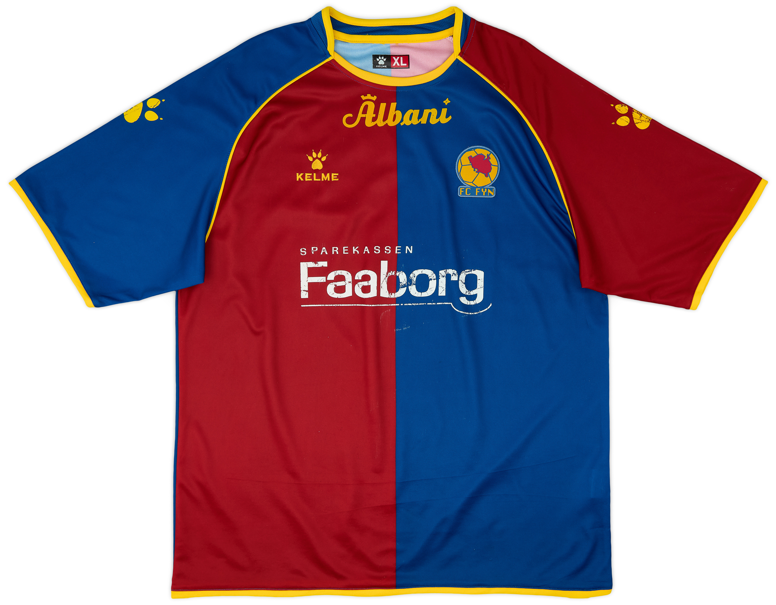 2007-11 FC Fyn Home Shirt - 6/10 - (XL)