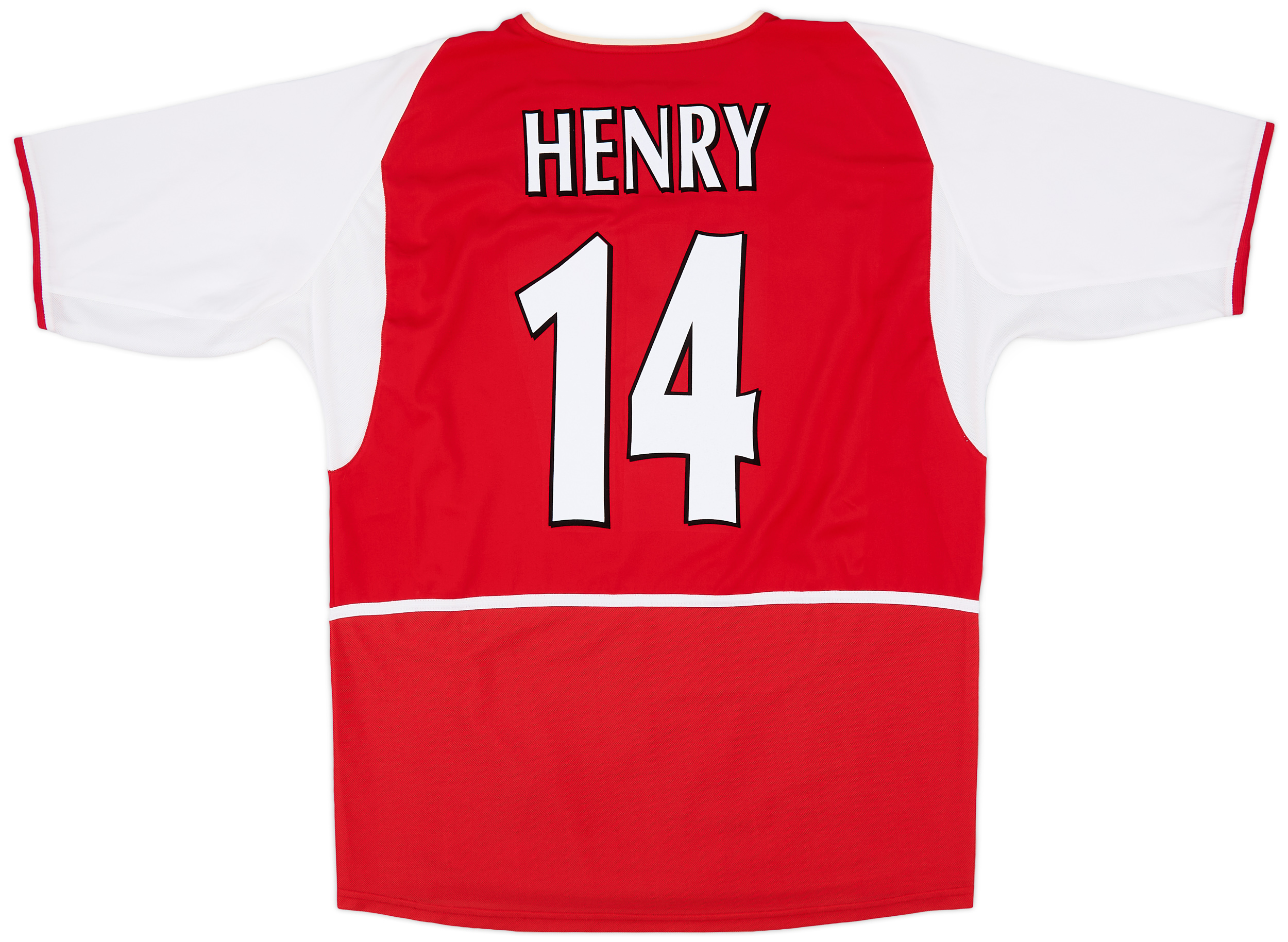 2002-04 Arsenal Home Shirt Henry #14 - 9/10 - (L)