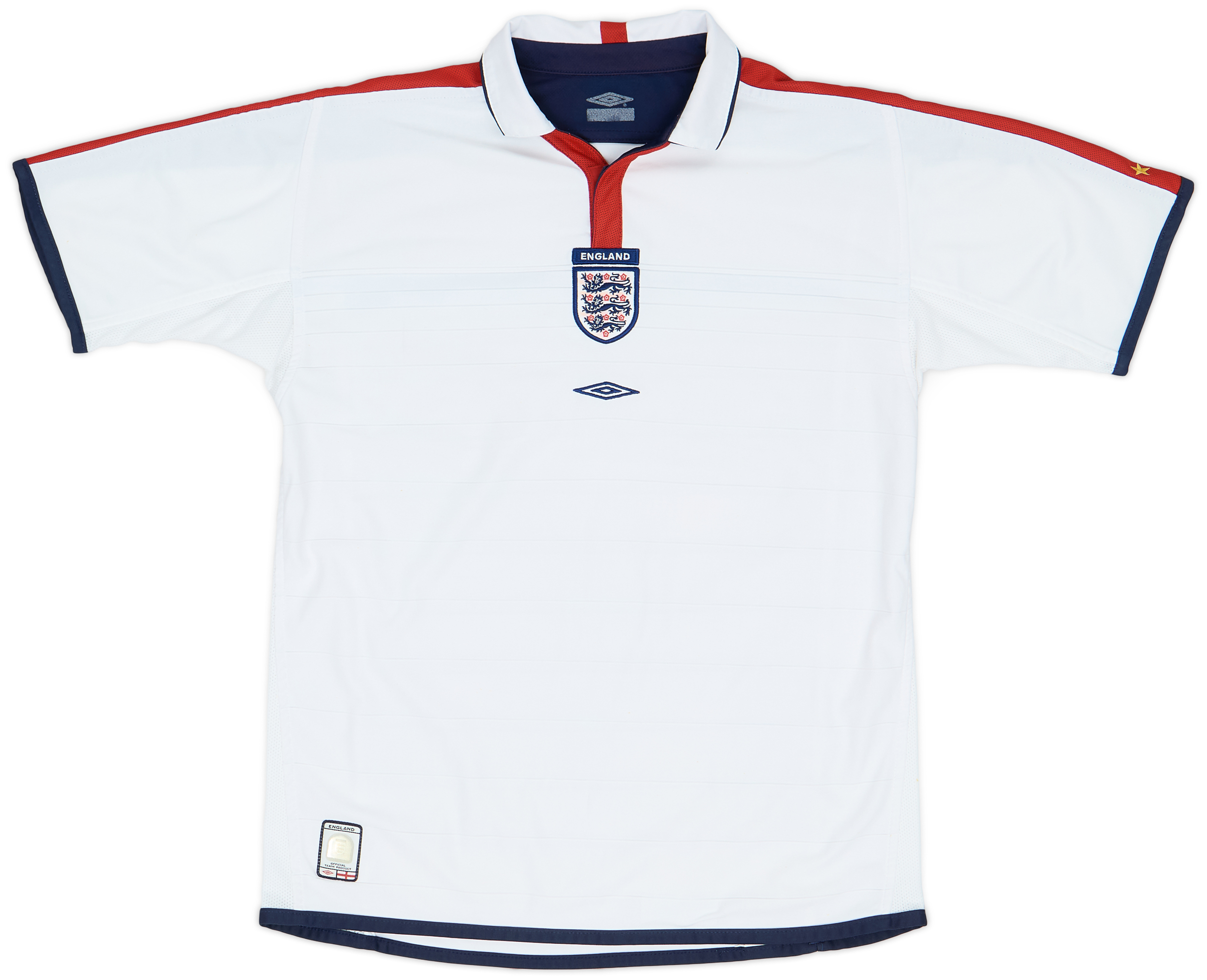 2003-05 England Home Shirt - 7/10 - (XL.Boys)