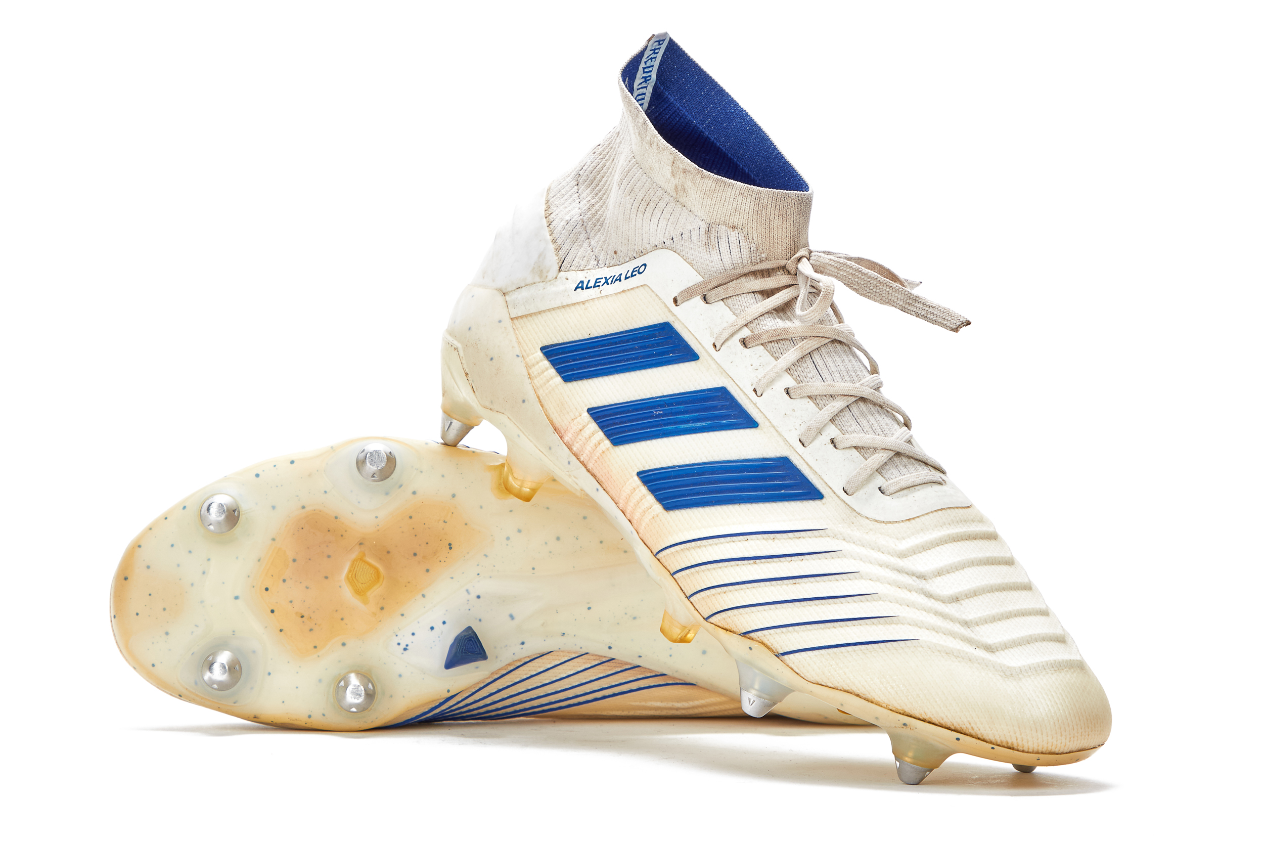 2019 adidas Match Worn Predator 19.1 Football Boots (Aymeric Laporte ...
