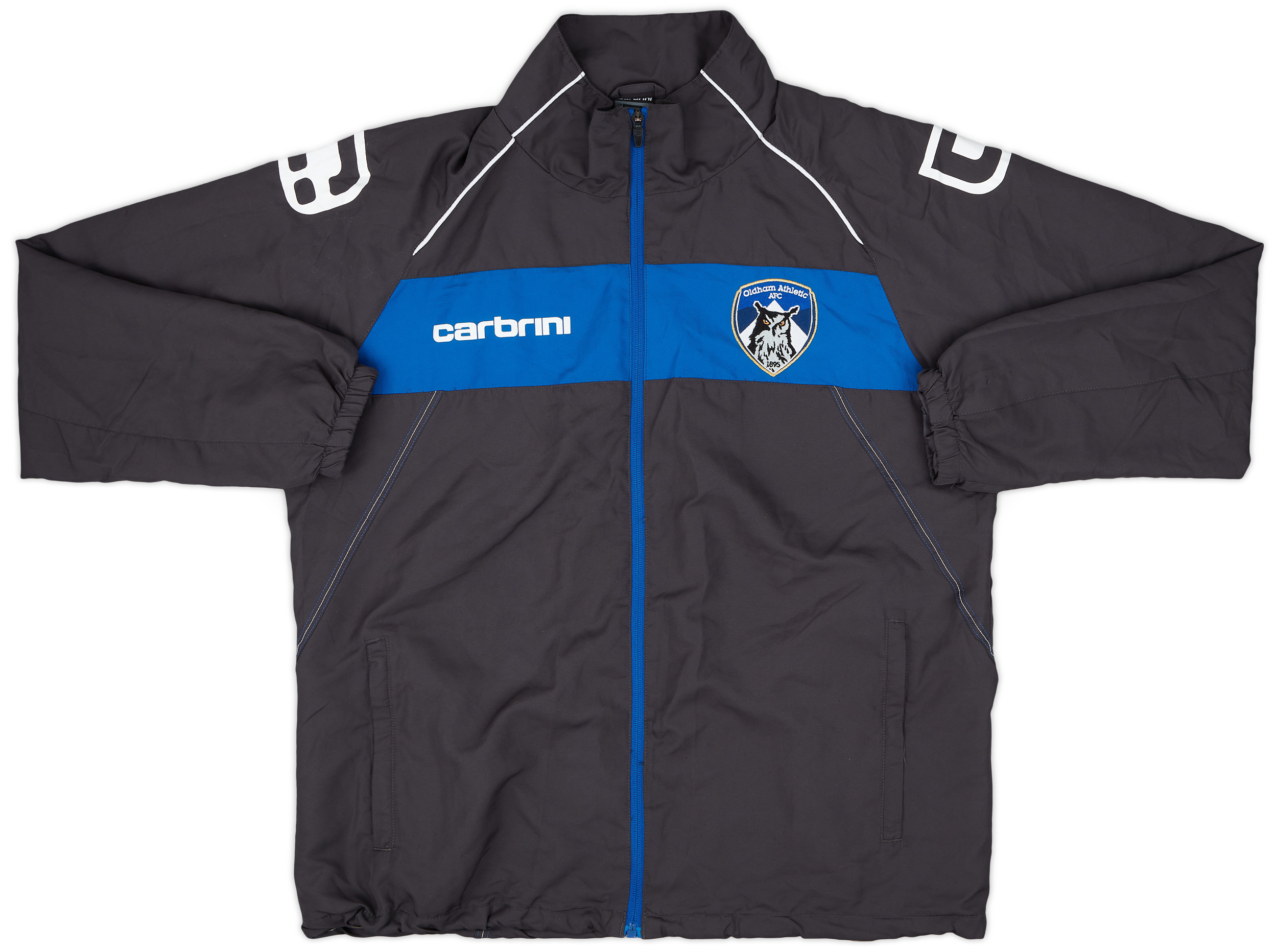 2010-11 Oldham Athletic Carbrini Track Jacket - 7/10 - (L)
