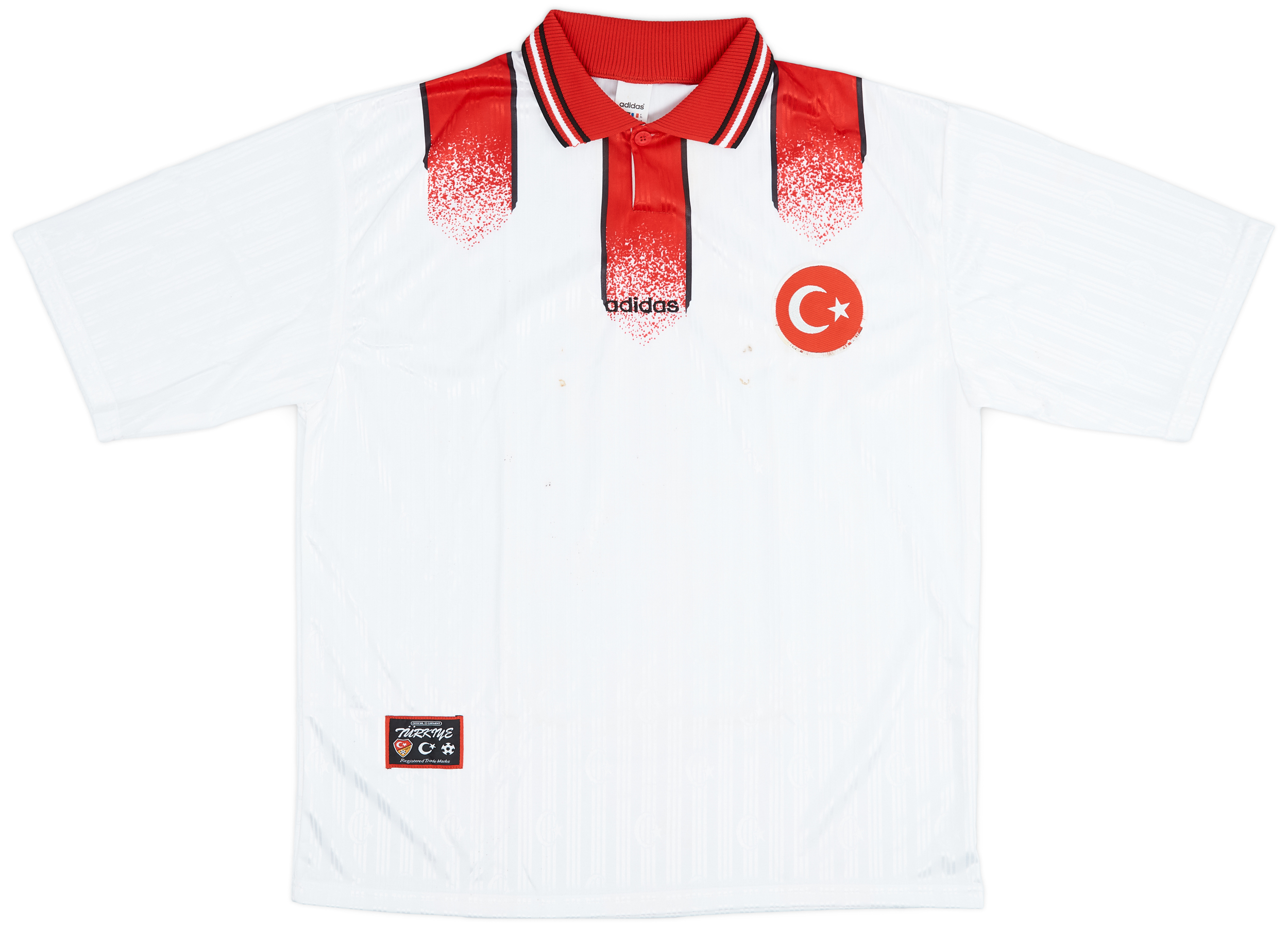 1996-98 Turkey Away Shirt - 4/10 - (XL)