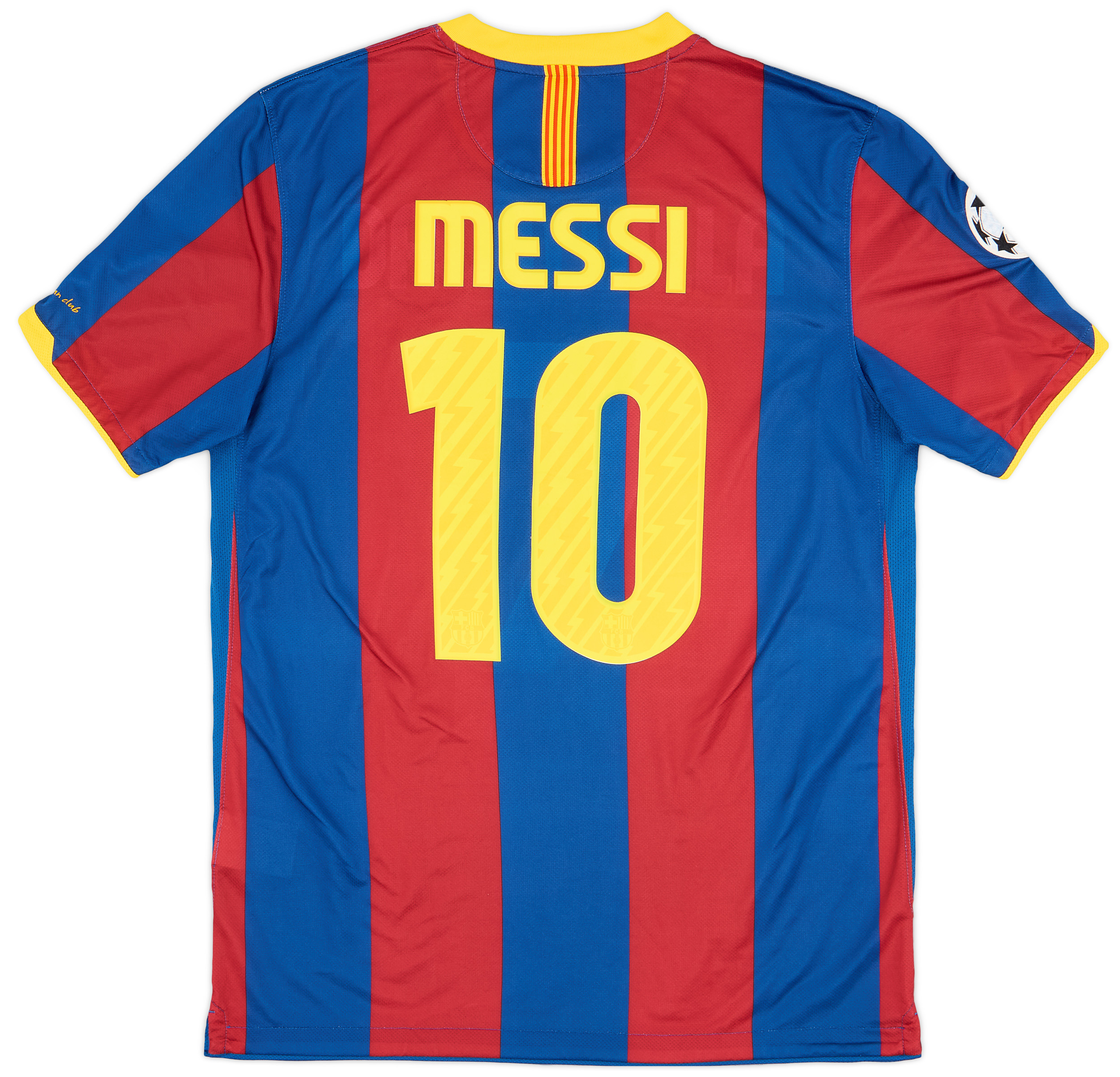 2010-11 Barcelona Home Shirt Messi #10 - 6/10 - (L)
