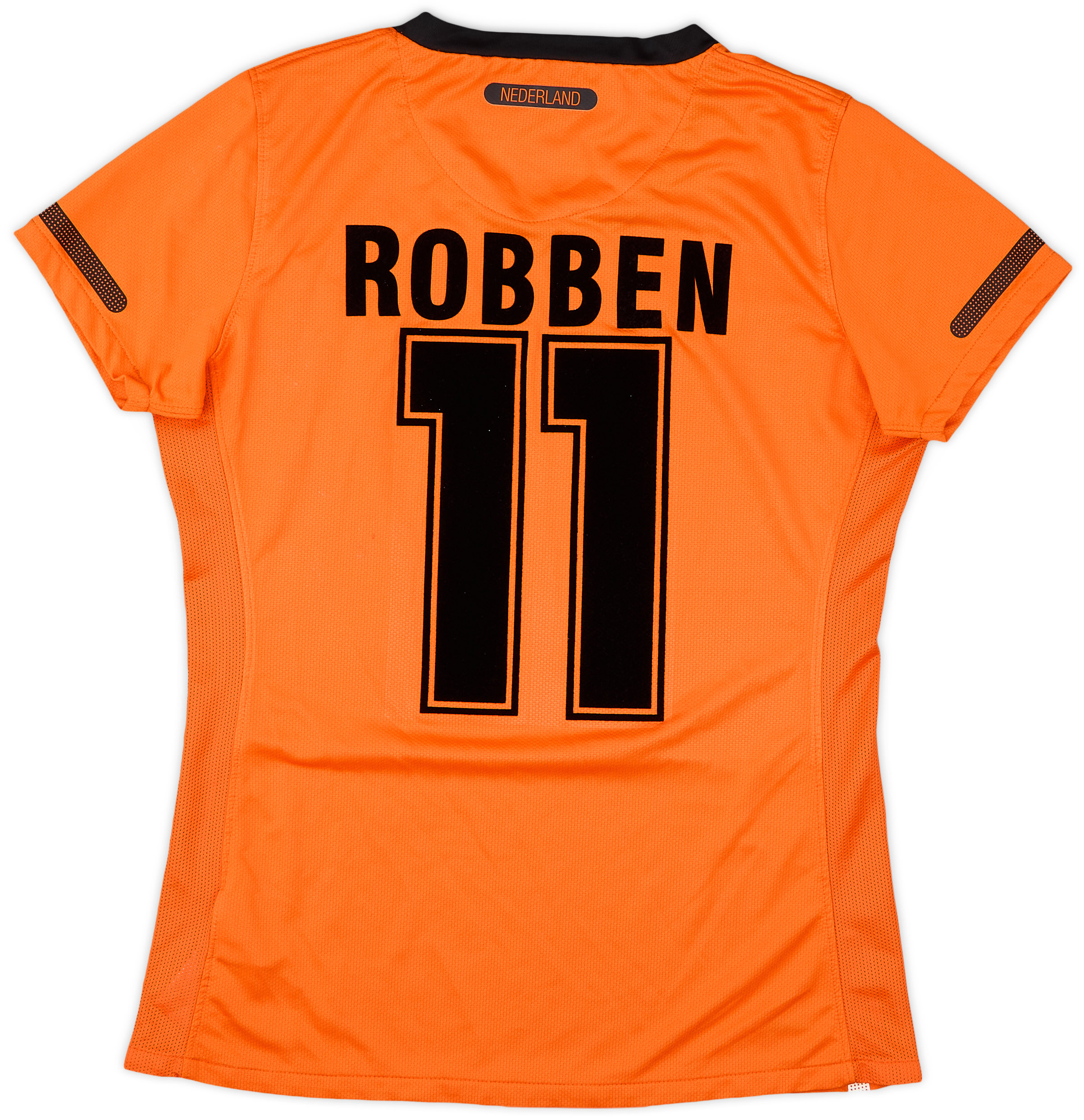 2010-11 Netherlands Home Shirt Robben #10 - 9/10 - (Women's S)