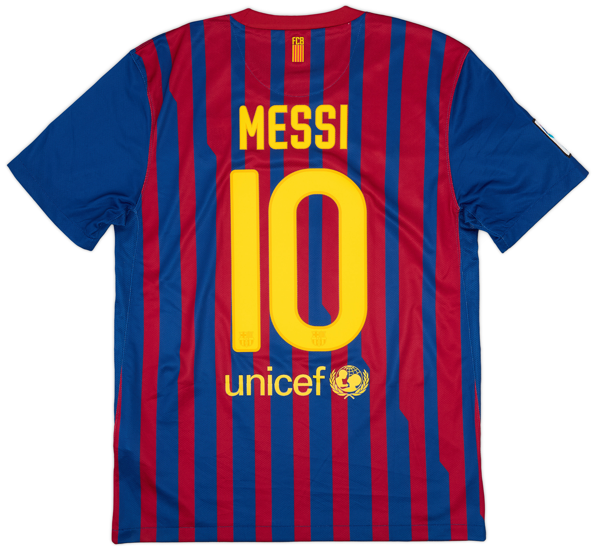2011-12 Barcelona Home Shirt Messi #10 - 9/10 - (M)