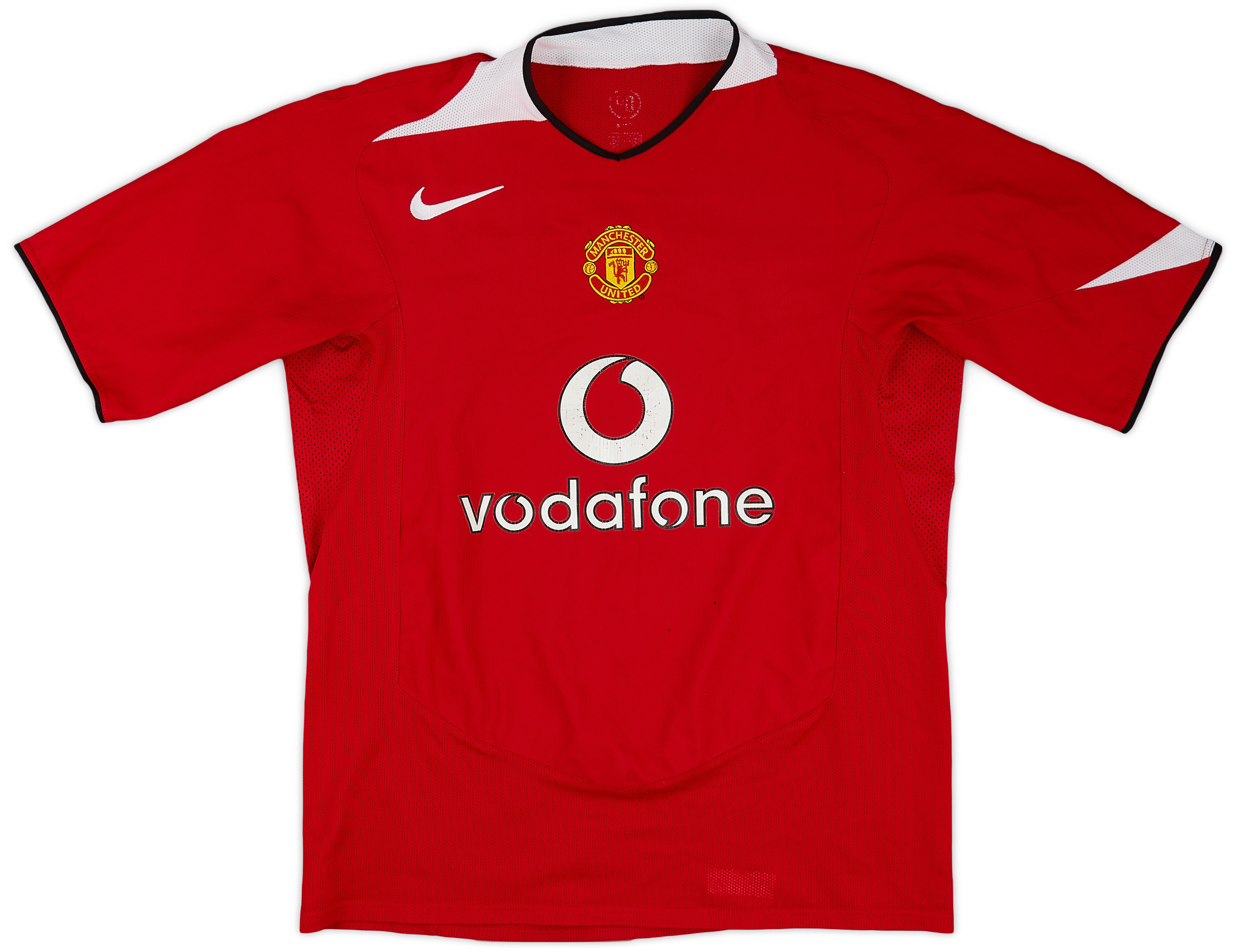 2004-06 Manchester United Home Shirt - 4/10 - (L)