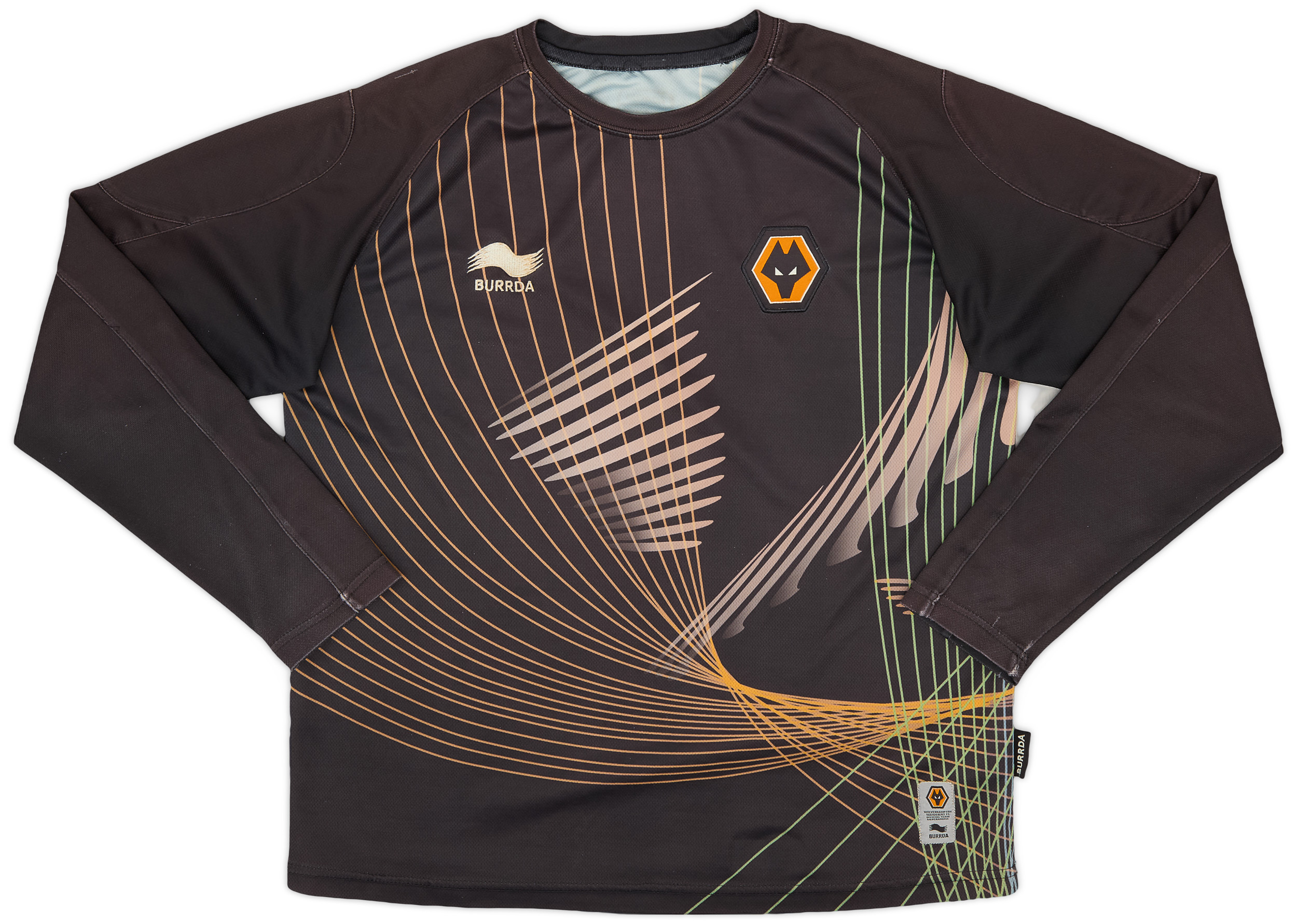 2010s Wolves Burrda Training L/S Shirt - 8/10 - (XL.Boys)