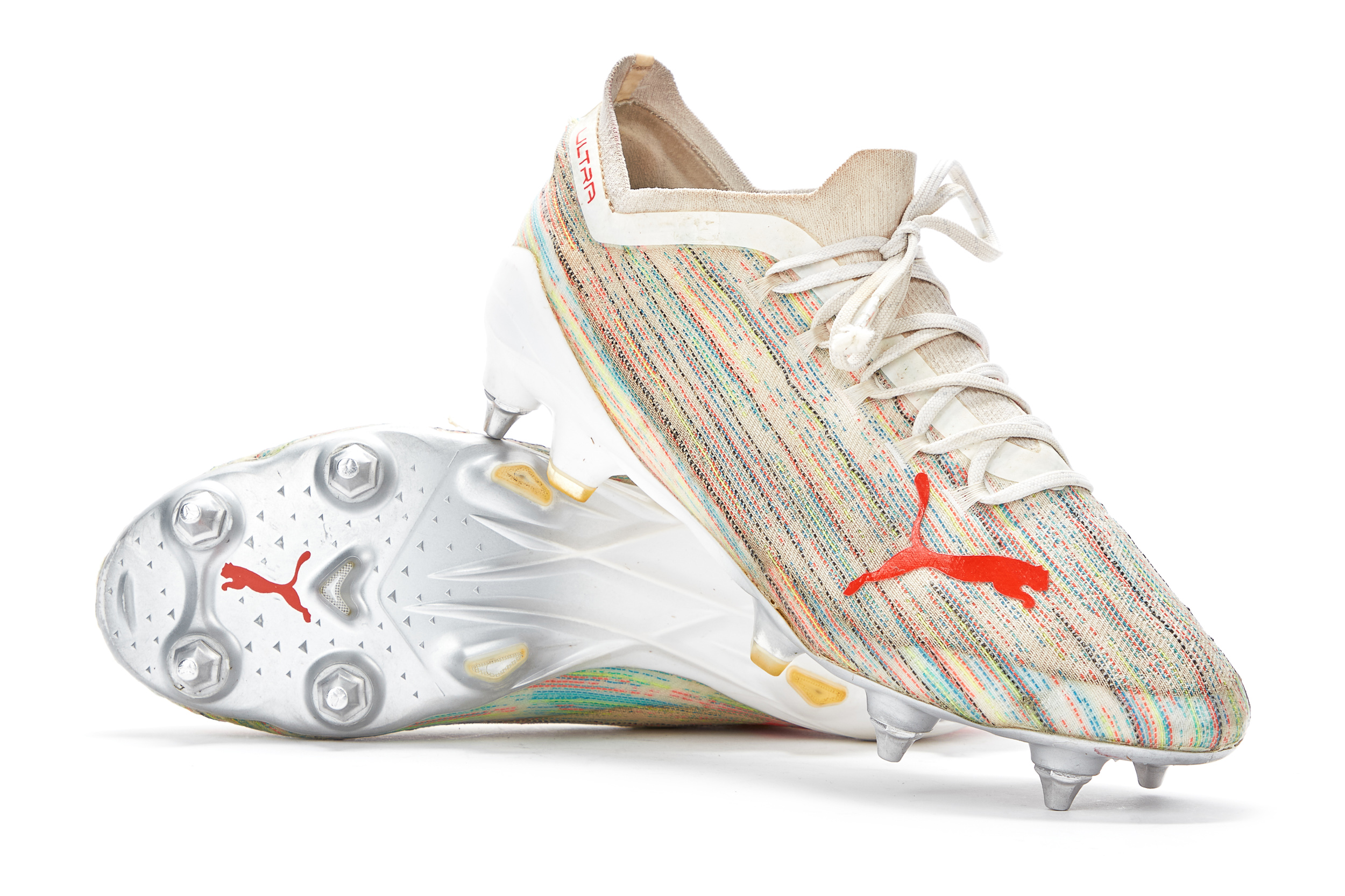 2021 Puma Match Worn Ultra 1.2 Football Boota (Kyle Walker) - 5/10 - SG 7½