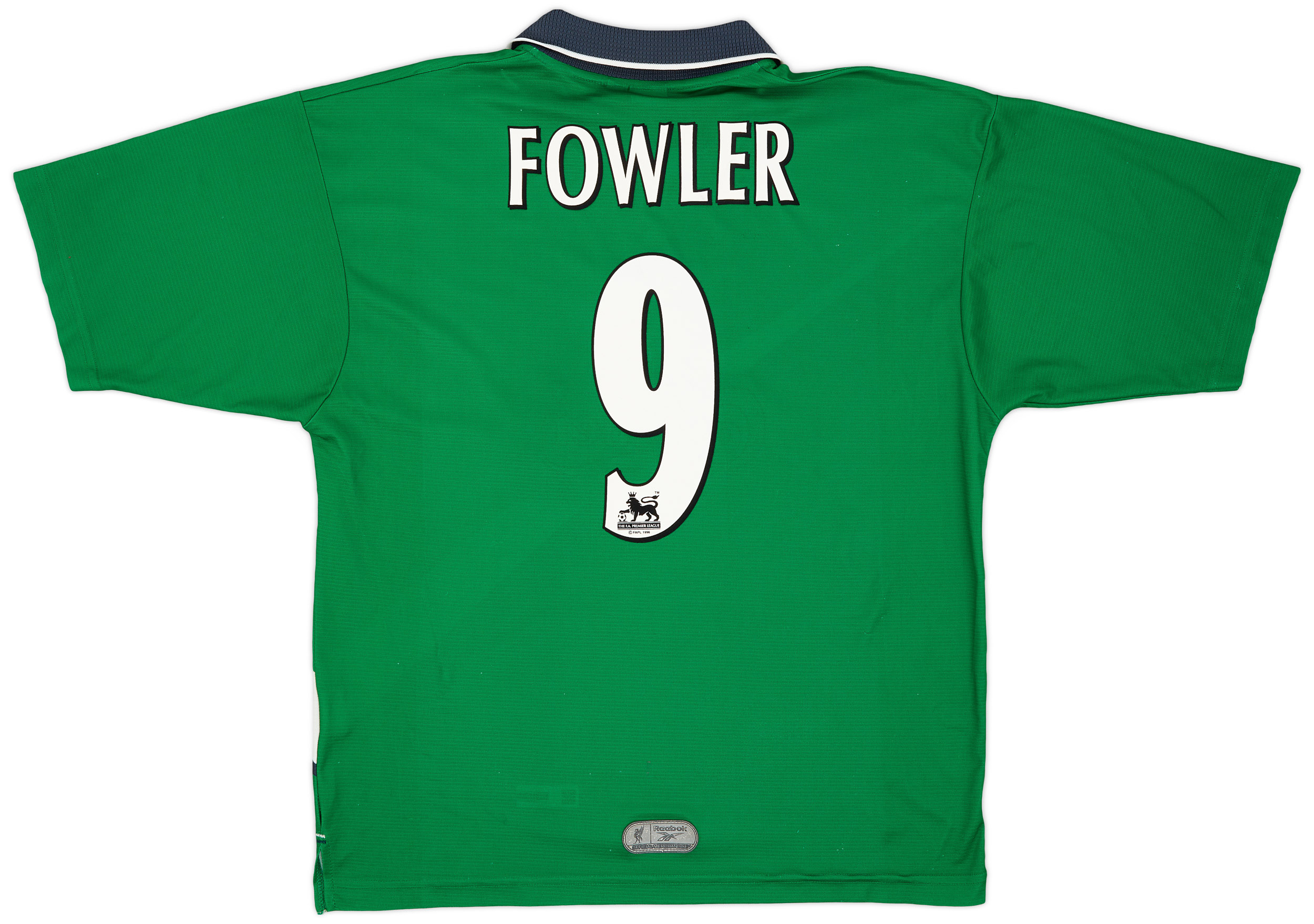 1999-00 Liverpool Away Shirt Fowler #9 - 8/10 - (L)