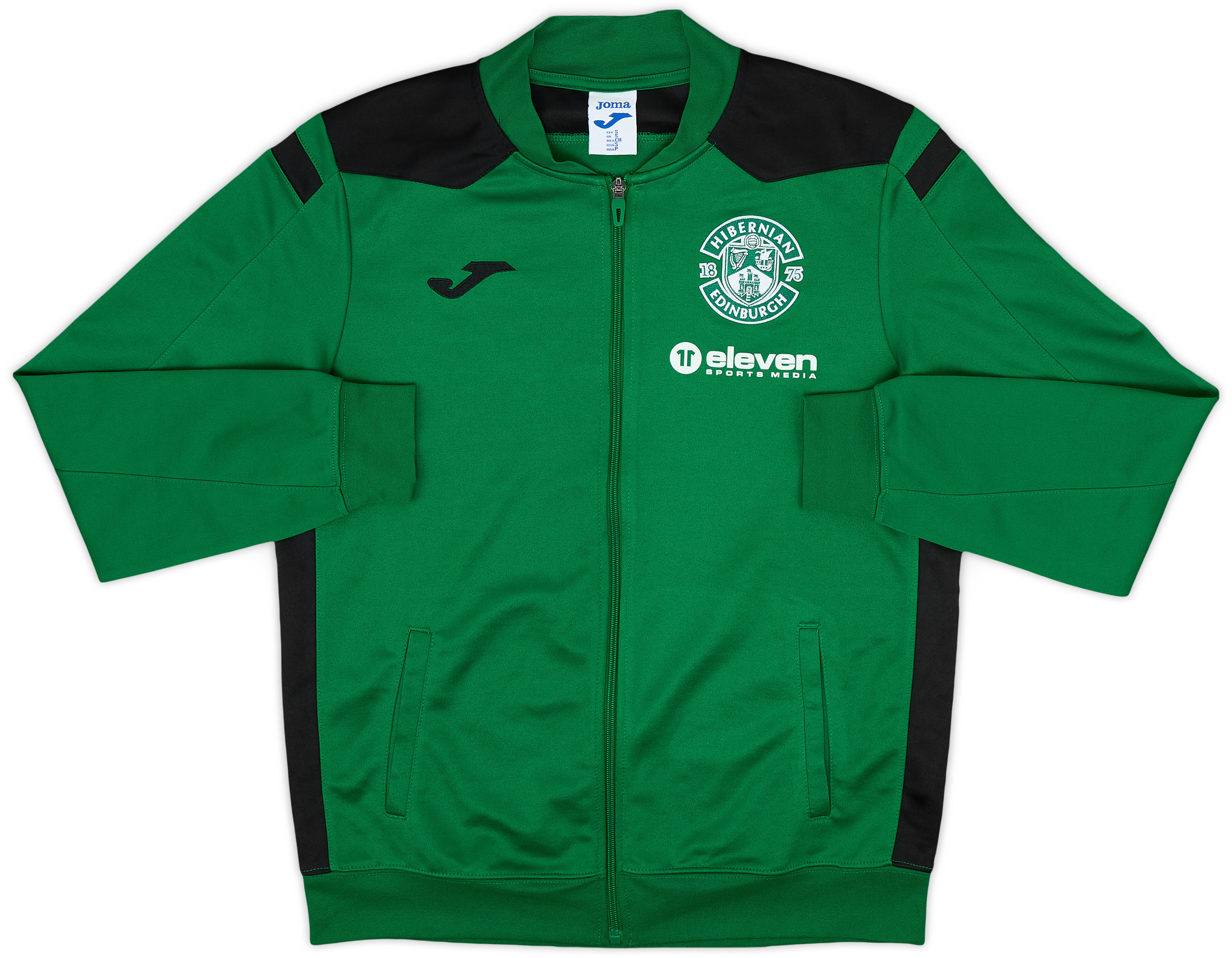 2021-22 Hibernian Joma Track Jacket - 8/10 - (S)