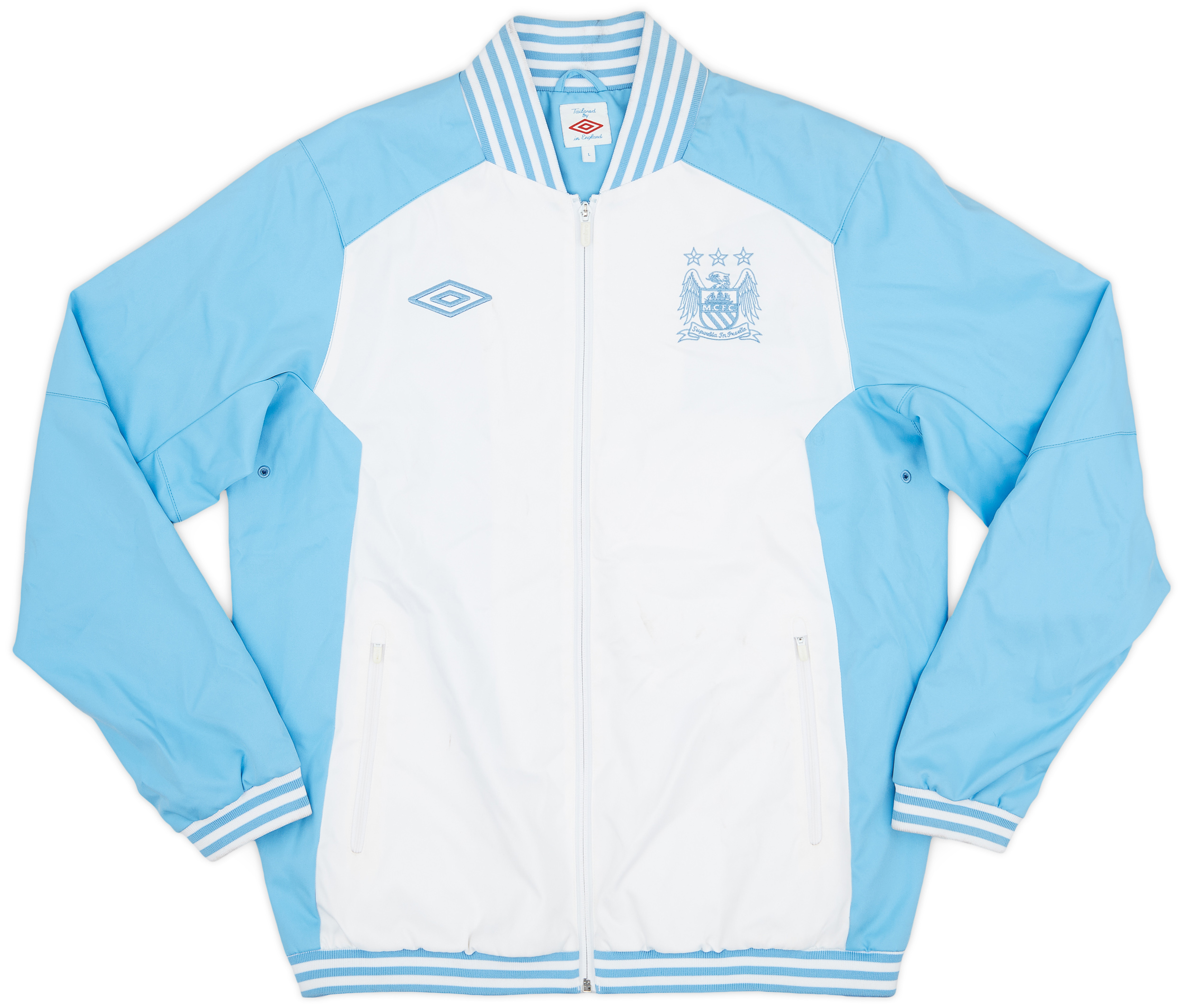 2011-12 Manchester City Umbro Anthem Jacket - 7/10 - (L)