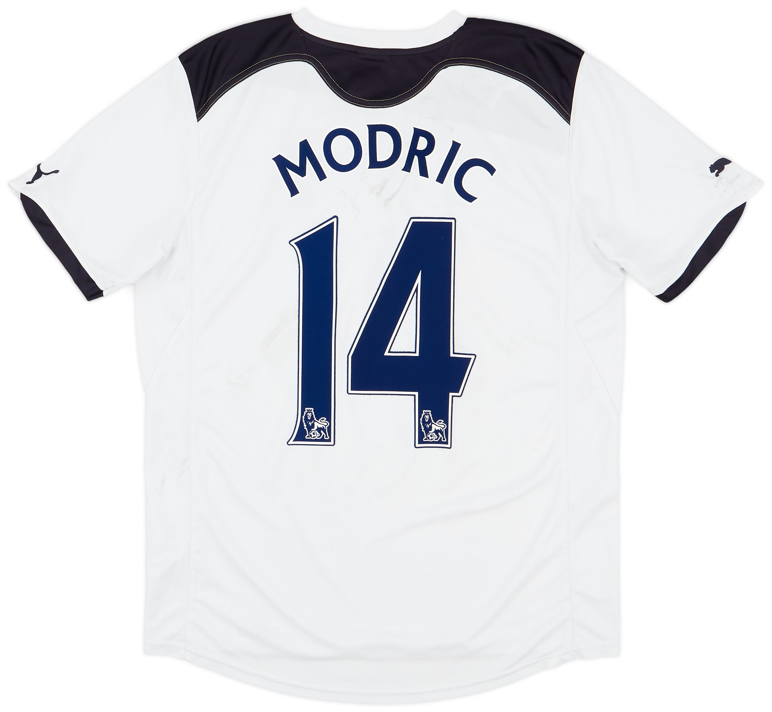 2010-11 Tottenham Home Shirt Modric #14 - 5/10 - (M)