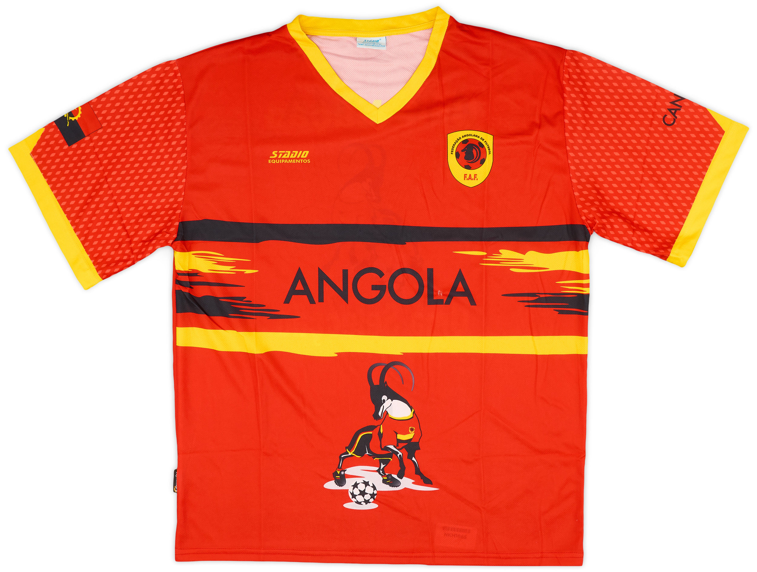 2010s Angola Stadio Fan Shirt - 5/10 - (XXL)