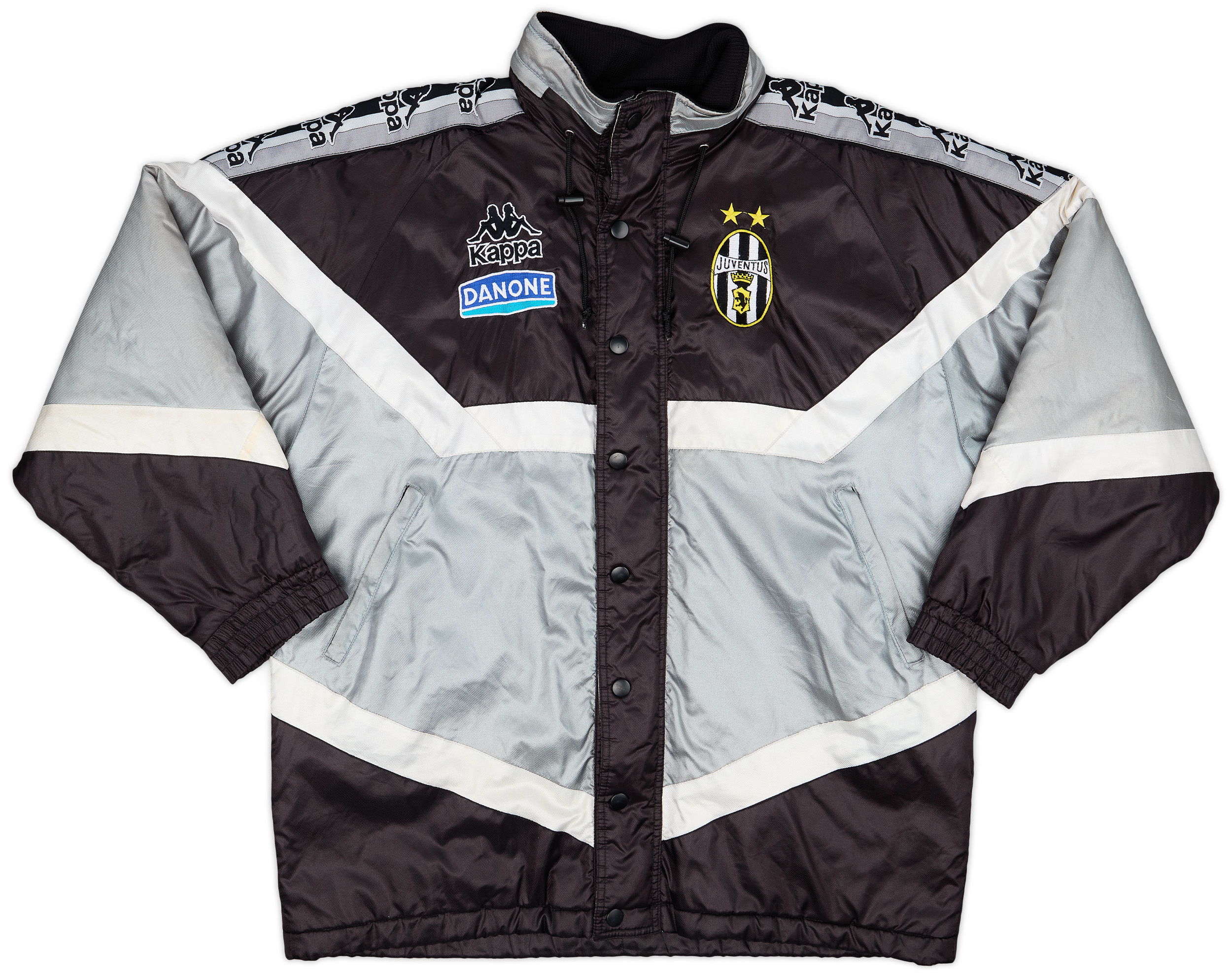 1994-95 Juventus Kappa Padded Bench Coat - 9/10 - (L)